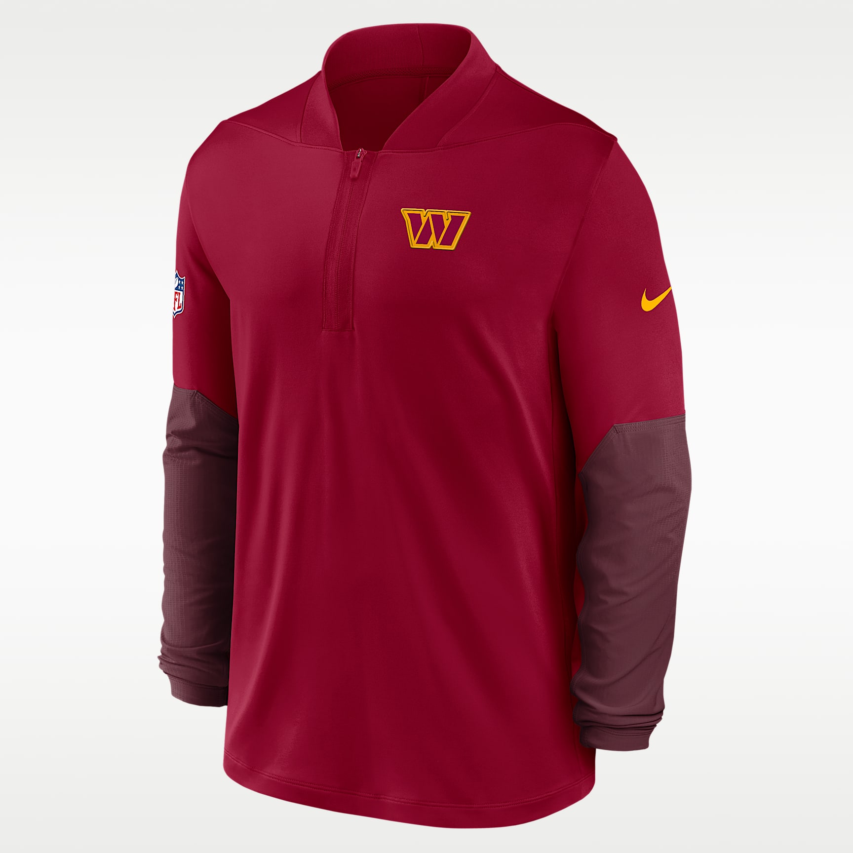 Washington Commanders Feel The Pressure Men's Nike Dri-FIT NFL 1/2-Zip ...