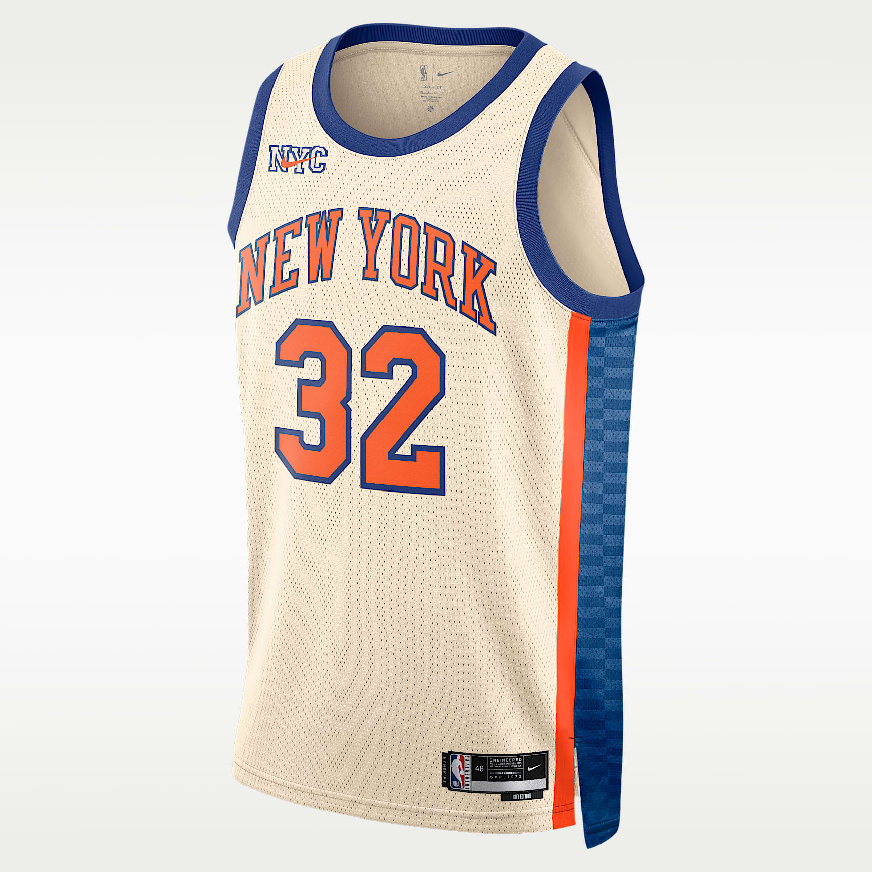 Karl-Anthony Towns New York Knicks City Edition Men's Nike NBA Swingman ...