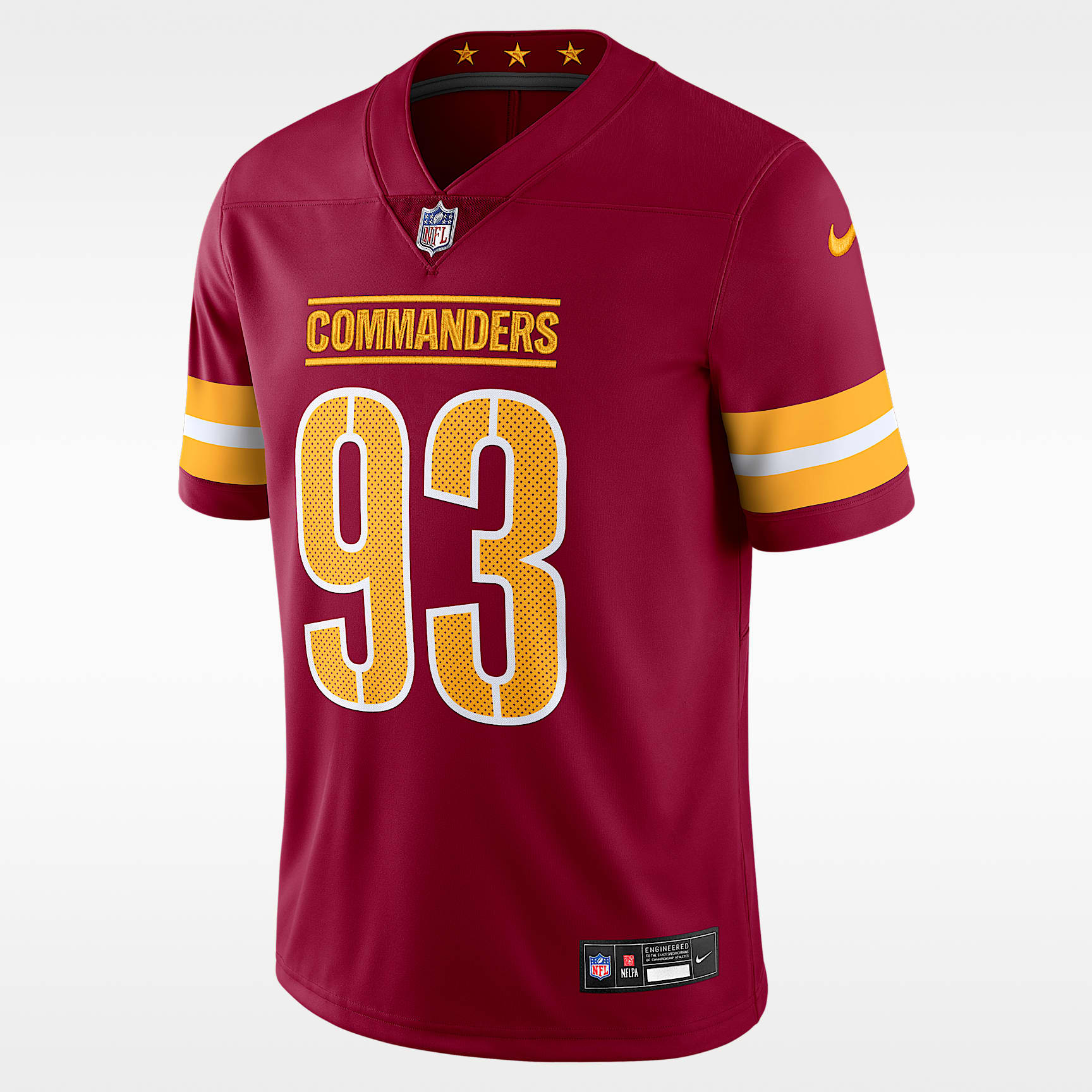 Jonathan Allen Washington Commanders Men's Nike NFL Limited Jersey ...