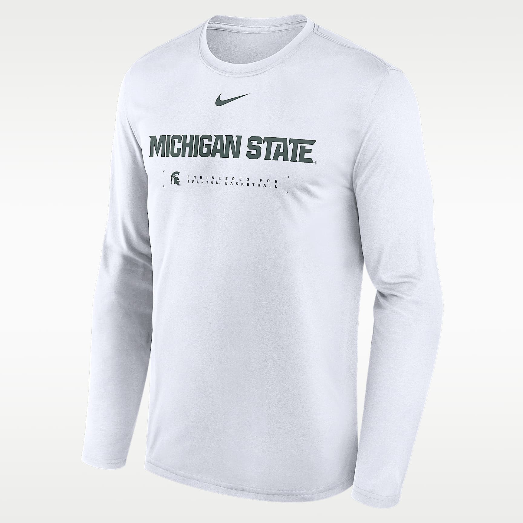 Michigan State Courtside Basketball Shootaround Legend Men's Nike Dri ...
