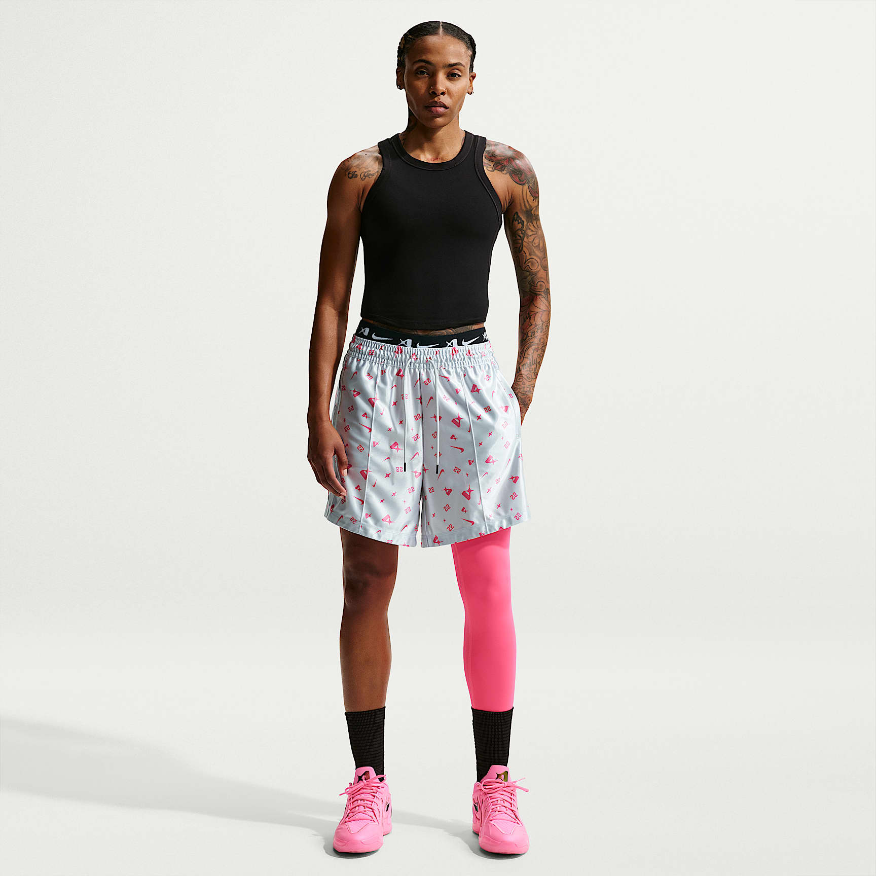 A'ja Wilson Women's Nike Dri-FIT Basketball Shorts. Nike SK
