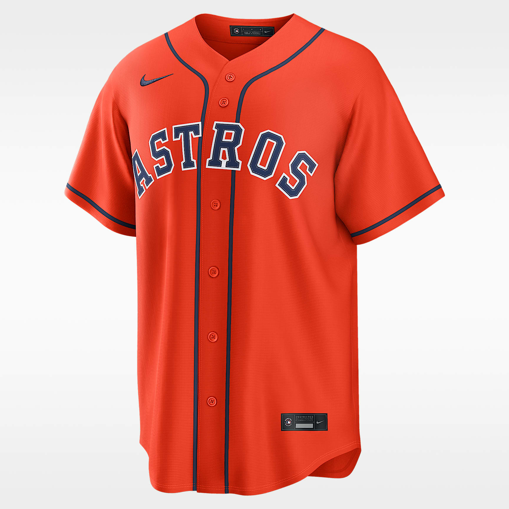 Jose Altuve Houston Astros Men's Nike MLB Replica Jersey. Nike.com