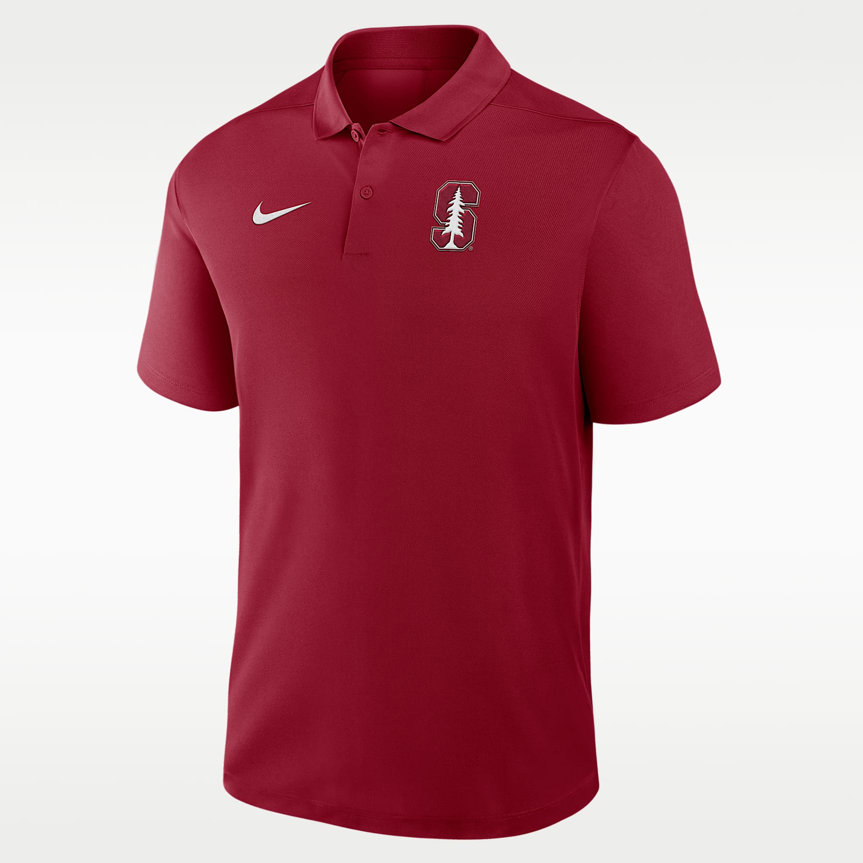 Stanford Primetime Victory Primary Logo Men's Nike Dri-FIT College Polo ...