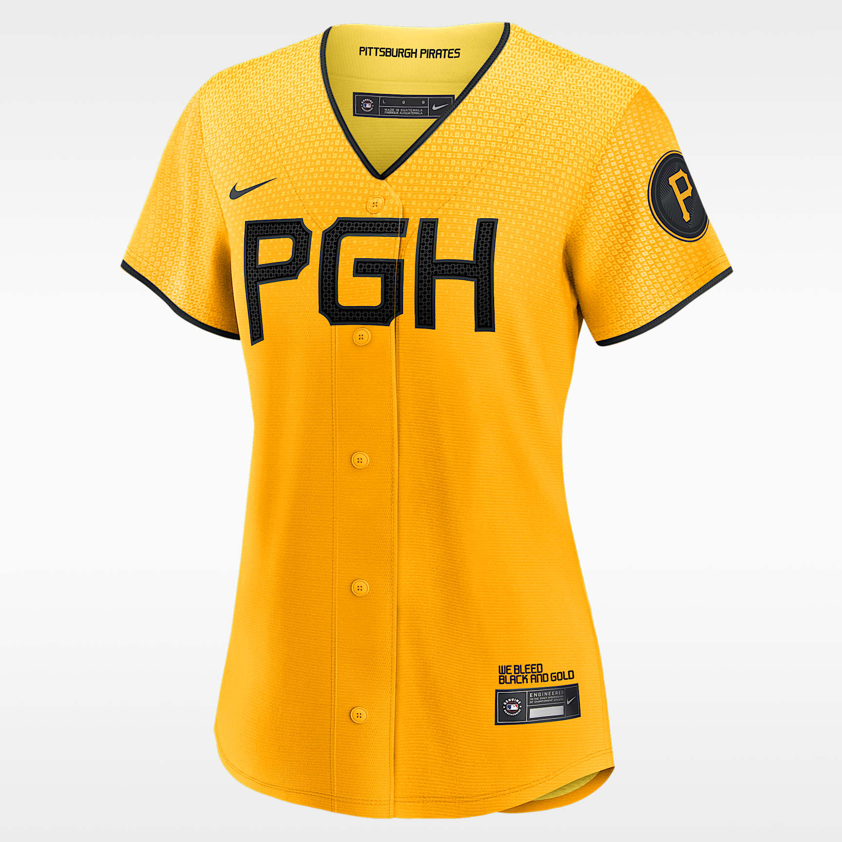 Jersey de béisbol Replica para mujer MLB Pittsburgh Pirates City ...