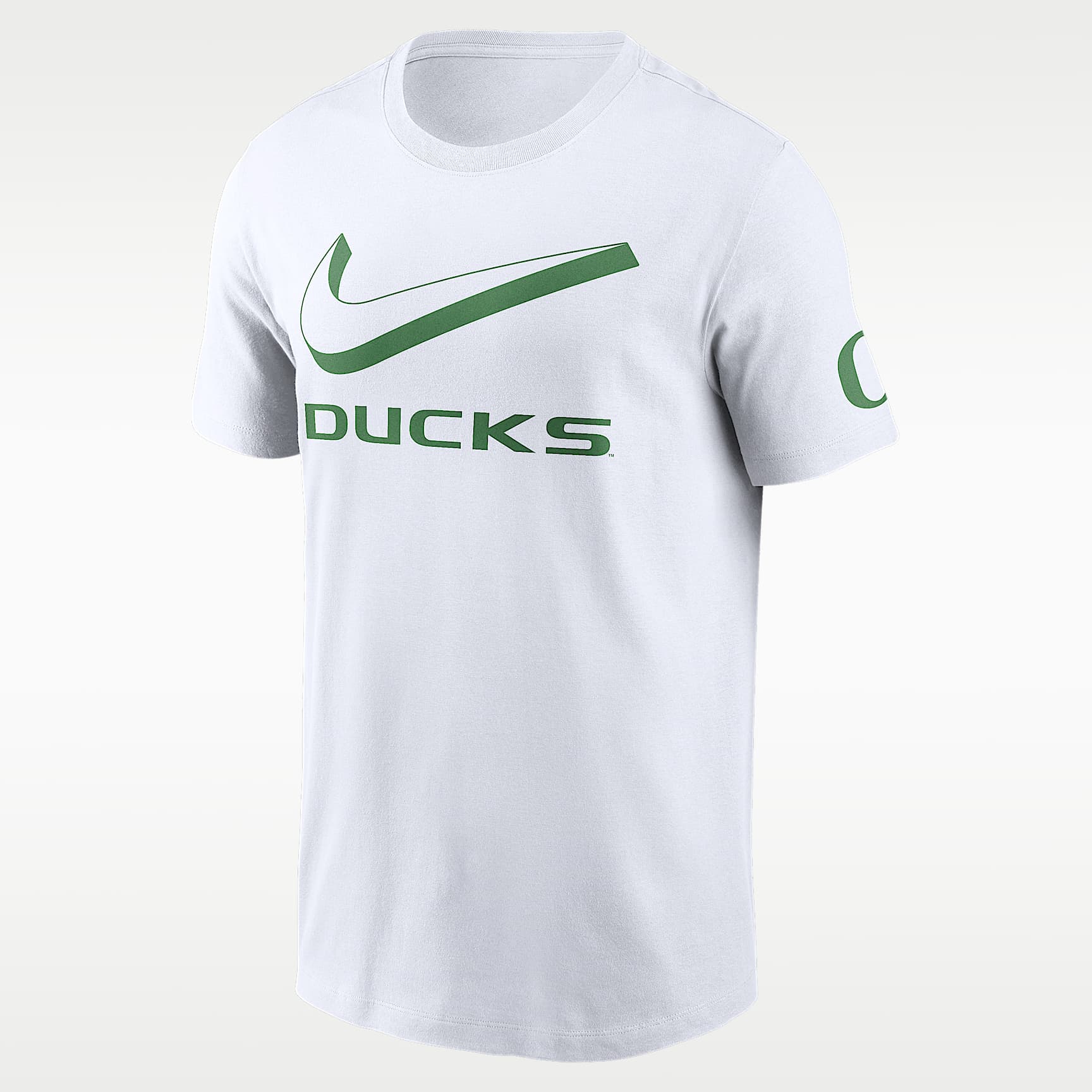Oregon Primetime Campus 2-Hit Swoosh Men's Nike College T-Shirt. Nike.com