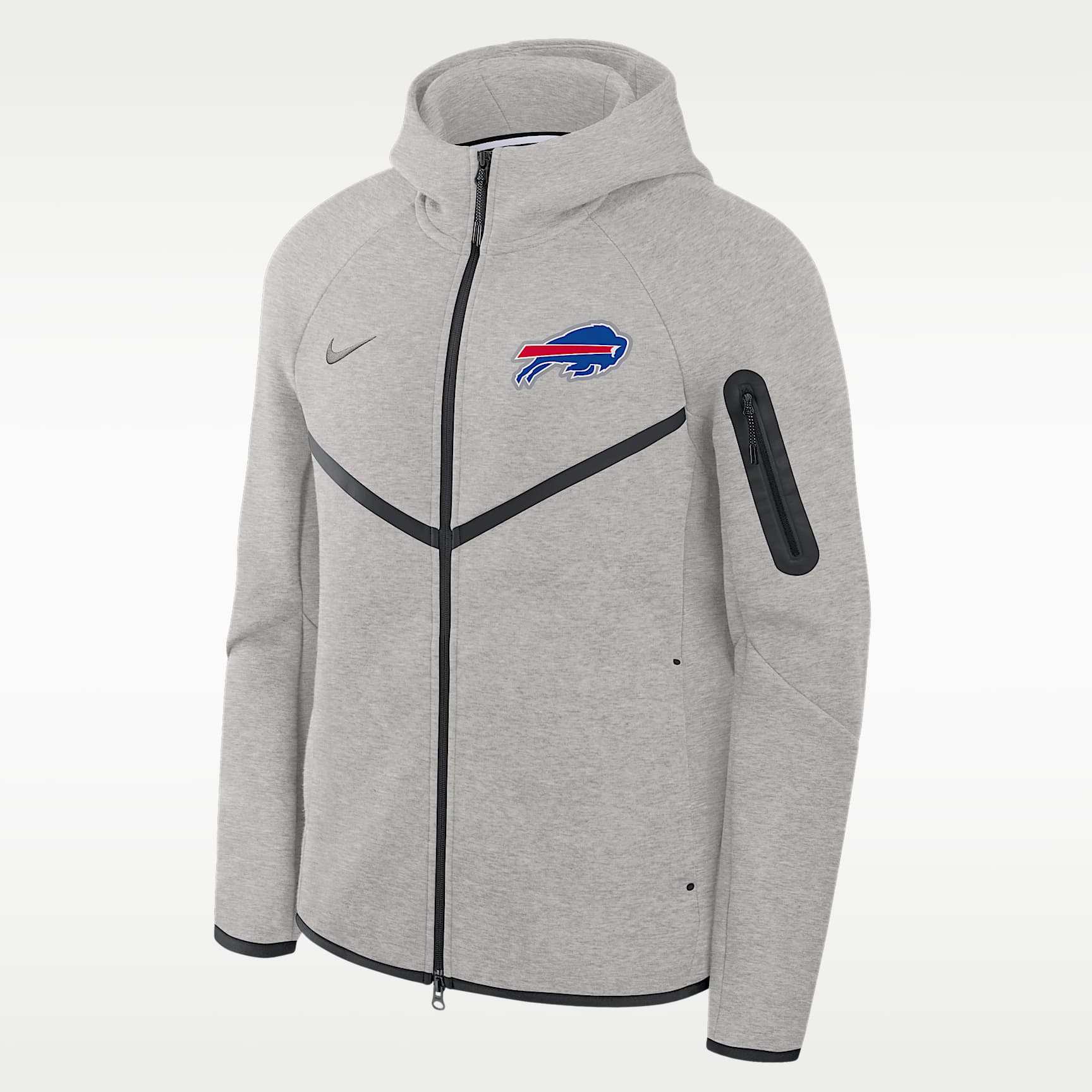 Buffalo Bills Tech Fleece Windrunner Men's Nike NFL Full-Zip Hooded ...