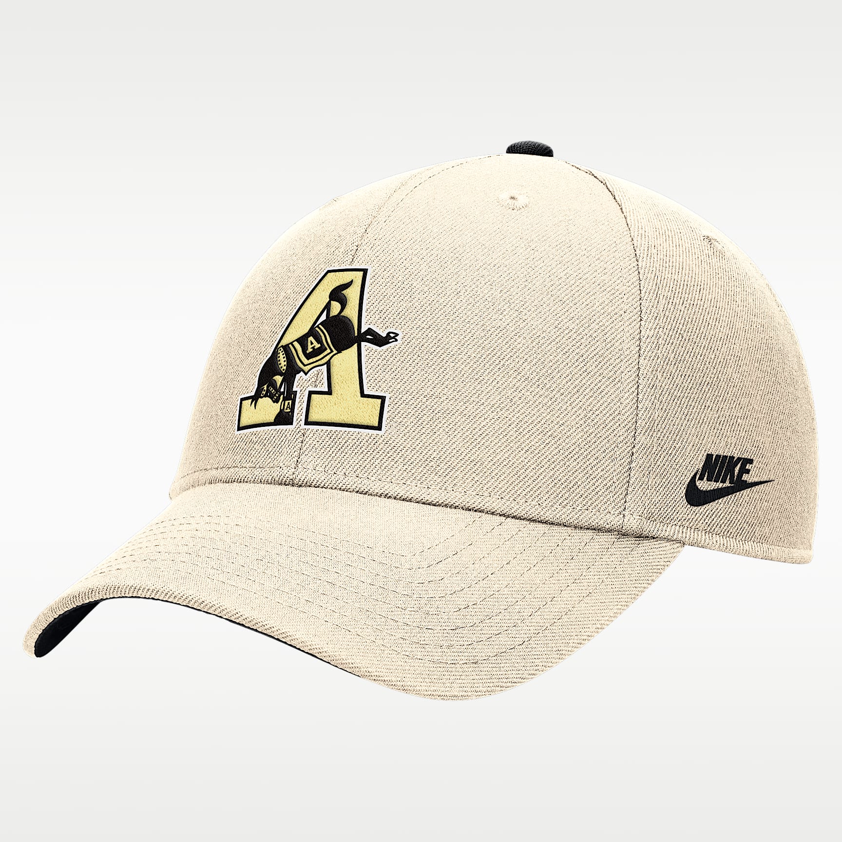 Gorra universitaria Nike ajustable para hombre Army Rise. Nike.com