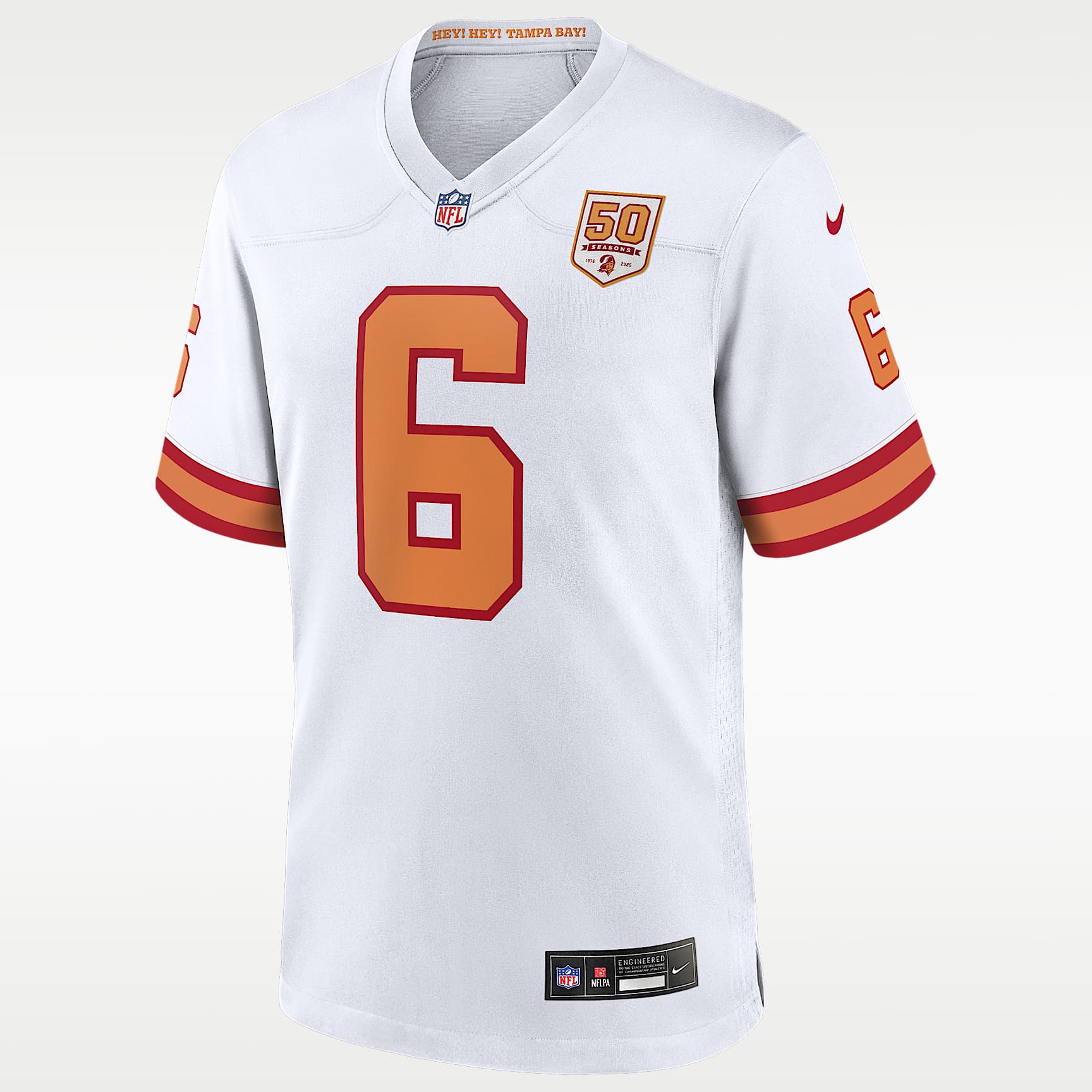 Jersey de juego Nike de la NFL para hombre de Baker Mayfield de los Tampa Bay Buccaneers de la ...