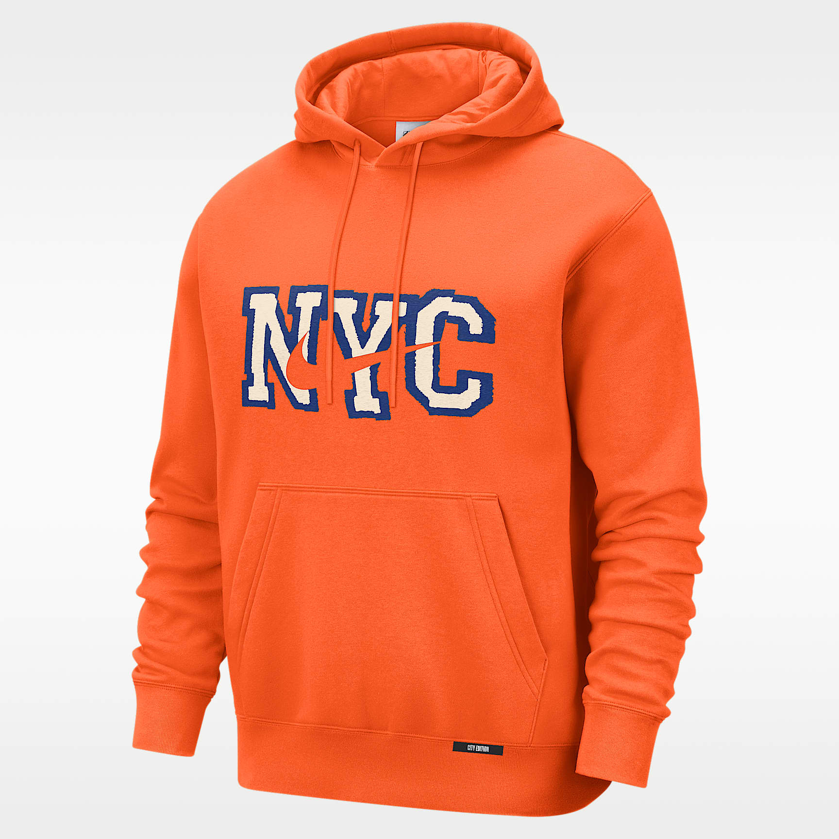 New York Knicks City Edition Men's Nike Club Hoodie. Nike.com
