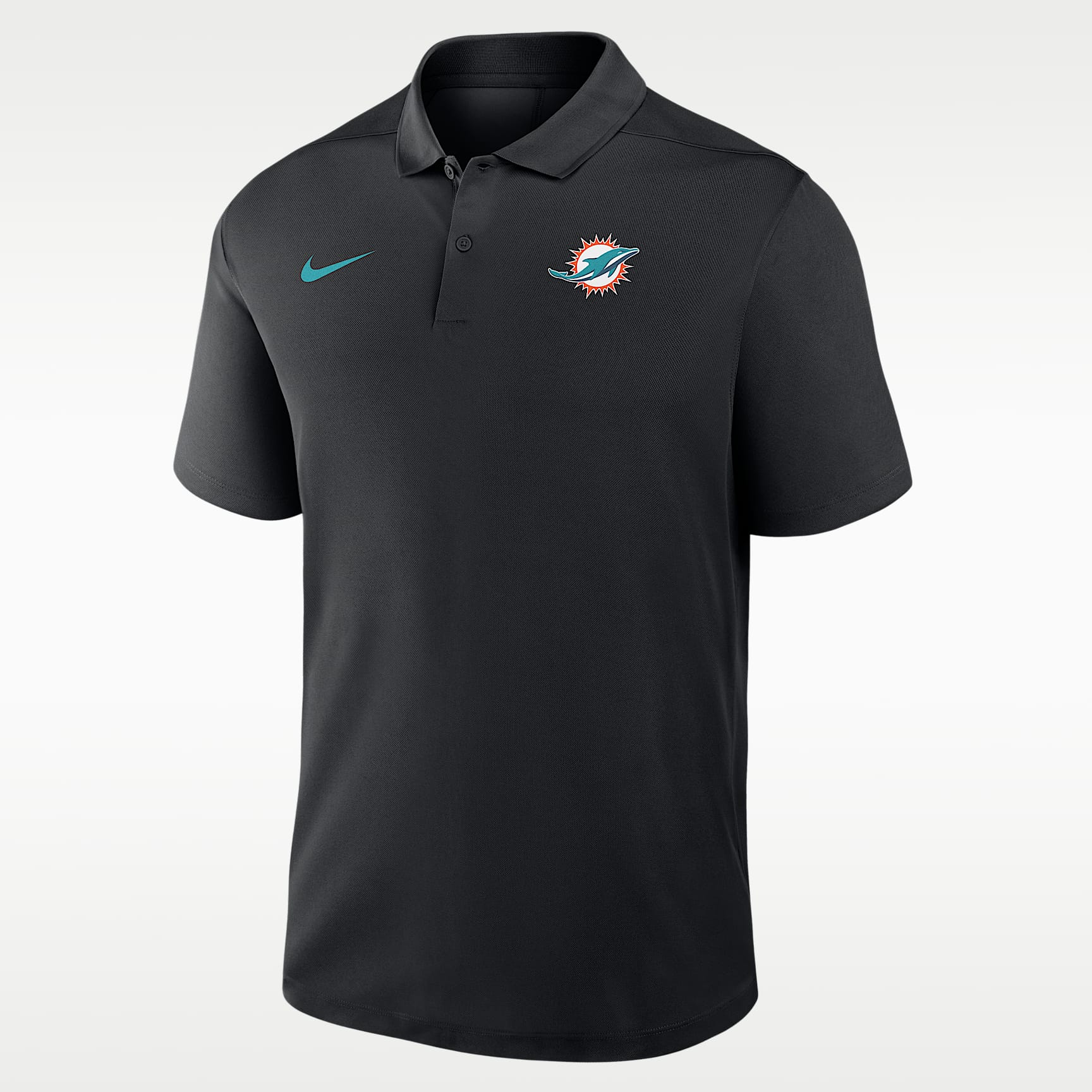Miami Dolphins Logo Victory Men's Nike Dri-FIT NFL Polo. Nike.com
