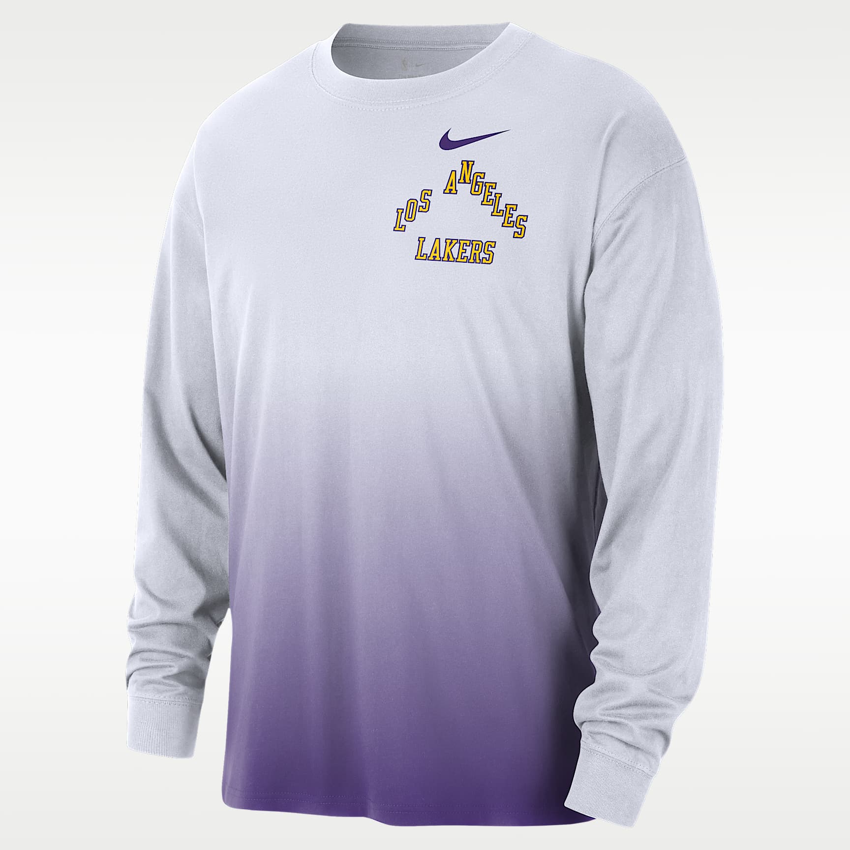 Los Angeles Lakers Courtside City Edition Men's Nike NBA Long-Sleeve ...