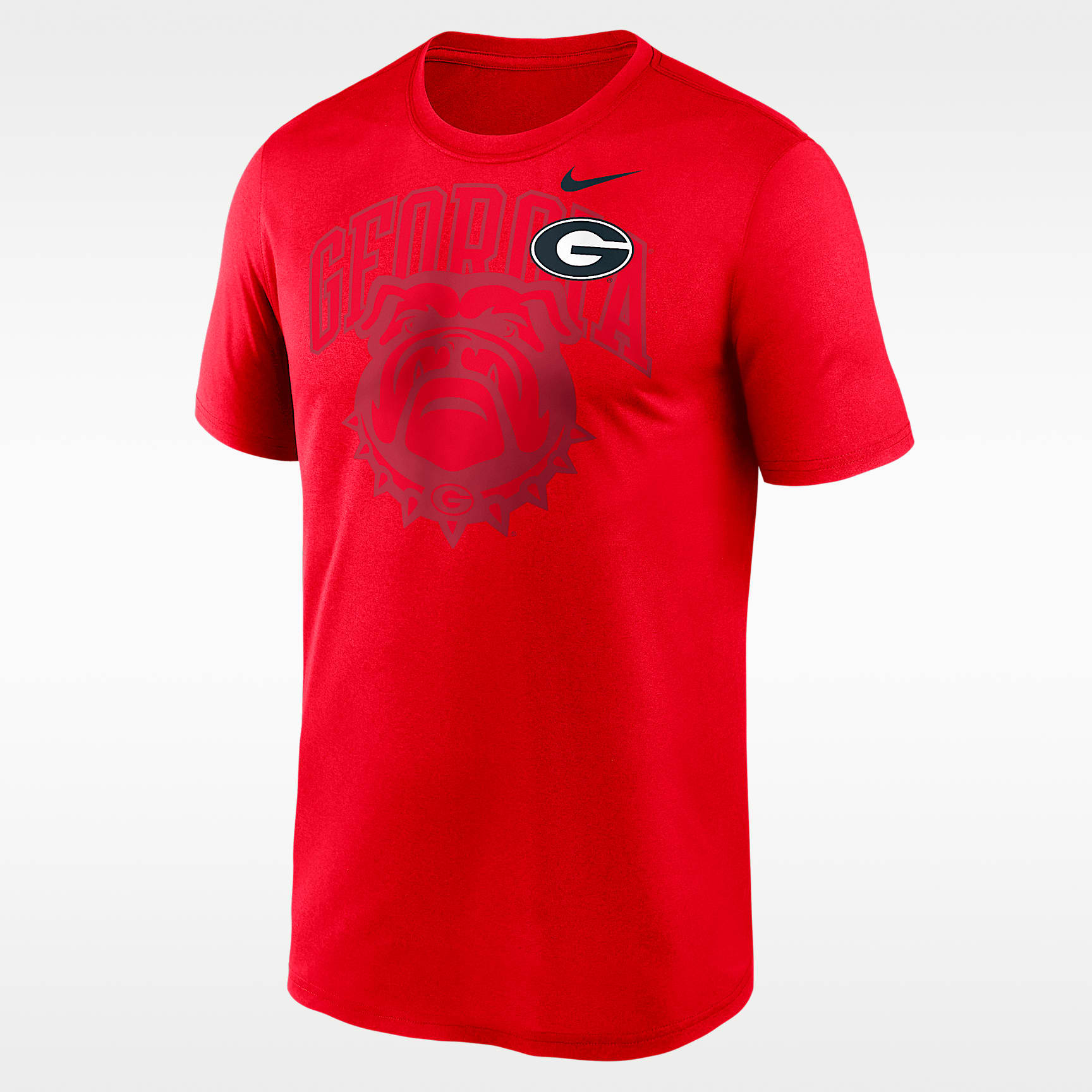 Playera universitaria Nike Dri-FIT para hombre Georgia Campus Legend ...