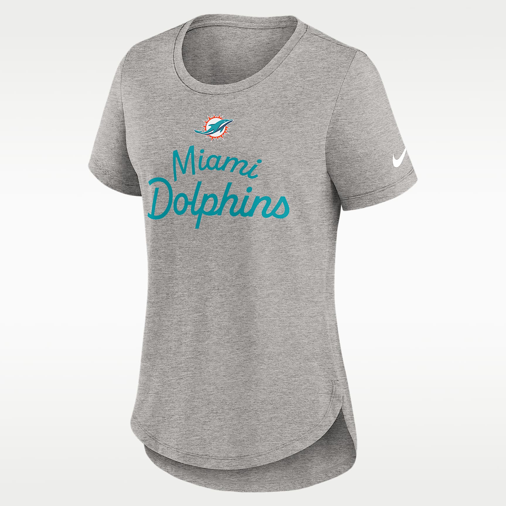Miami Dolphins Script Women's Nike NFL T-Shirt. Nike.com