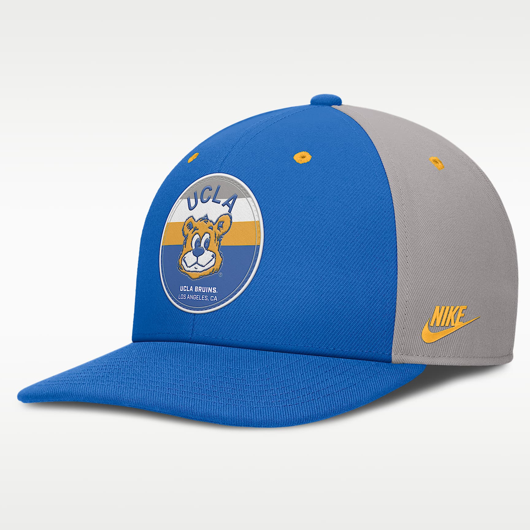 Gorra universitaria Nike Dri-FIT ajustable para hombre UCLA Athletic ...