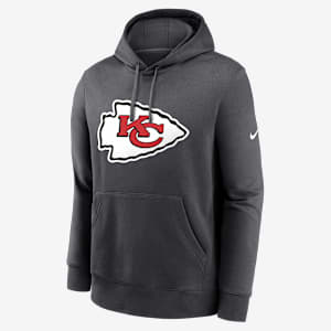 Kansas City Chiefs Club Logo Men's Nike NFL Pullover Hoodie. Nike.com