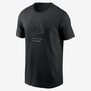 Playera Nike de la MLB para hombre Baltimore Orioles City Connect Logo ...