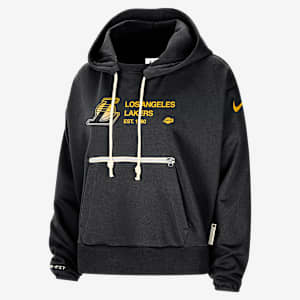 Los Angeles Lakers Standard Issue Women's Nike Dri-FIT NBA Pullover ...