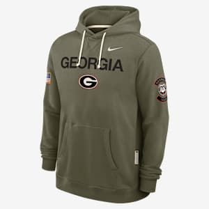 Georgia 2025 Military Appreciation Men's Nike Dri-FIT College Pullover ...