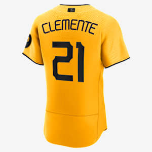 MLB Pittsburgh Pirates City Connect (Roberto Clemente) Men's Authentic ...