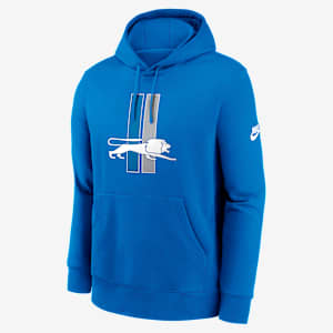 Sudadera con gorro sin cierre Nike de la NFL para hombre Detroit Lions ...