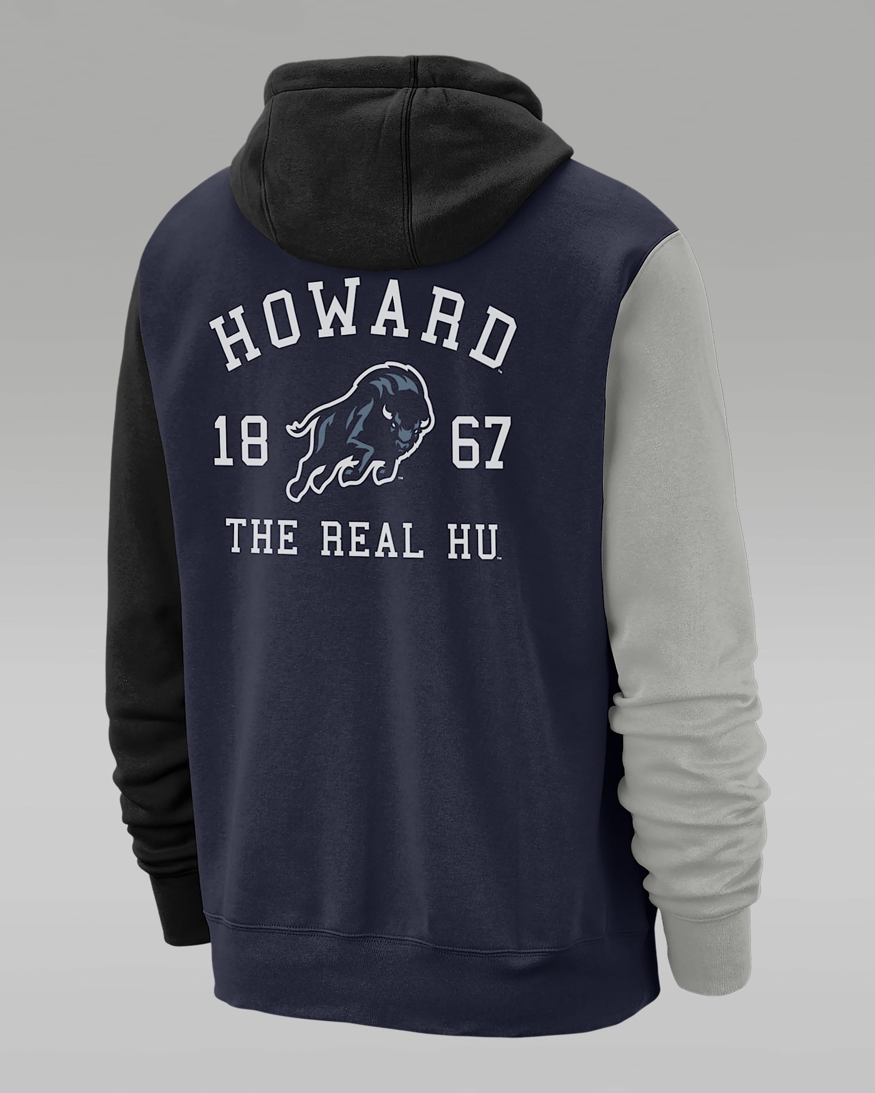 Sudadera con gorro universitaria Jordan para hombre Howard Club Fleece ...