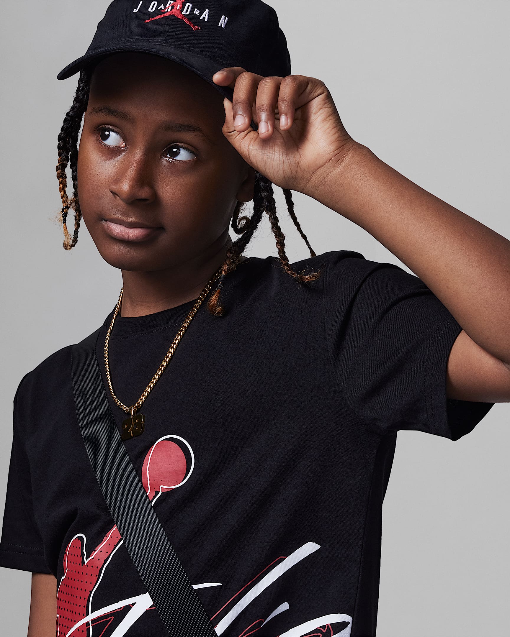 Playera para niño talla grande Jordan Halftone Flight Tee. Nike.com