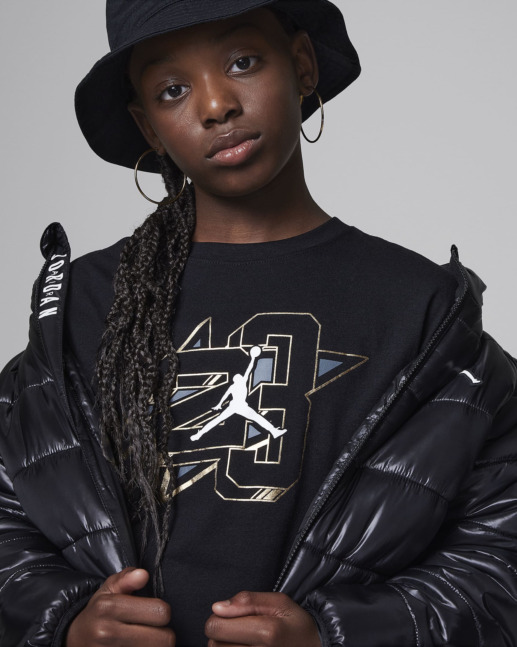 Jordan Jumpman Shine Tee Older Kids' T-Shirt. Nike UK