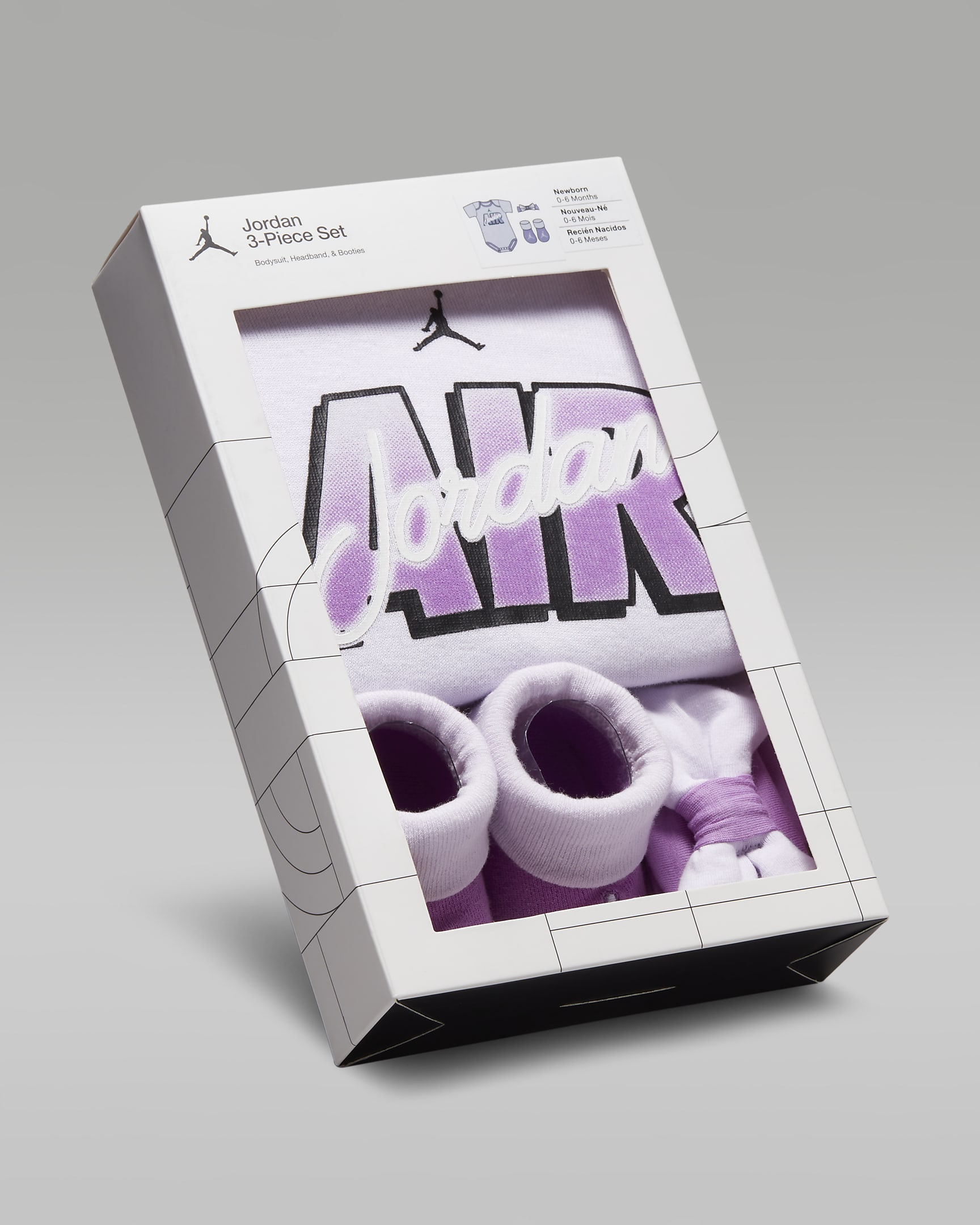 Jordan Bridge 3-Piece Bodysuit Box Set Baby Bodysuit Set. Nike.com