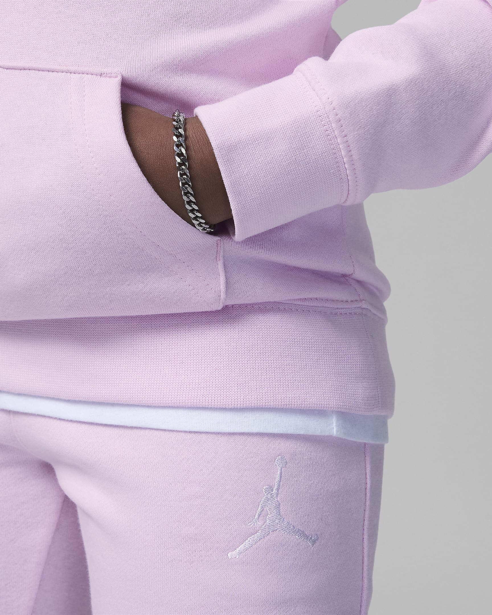 Jordan MJ Essentials Fleece Pullover Set Younger Kids' 2-Piece Hoodie ...