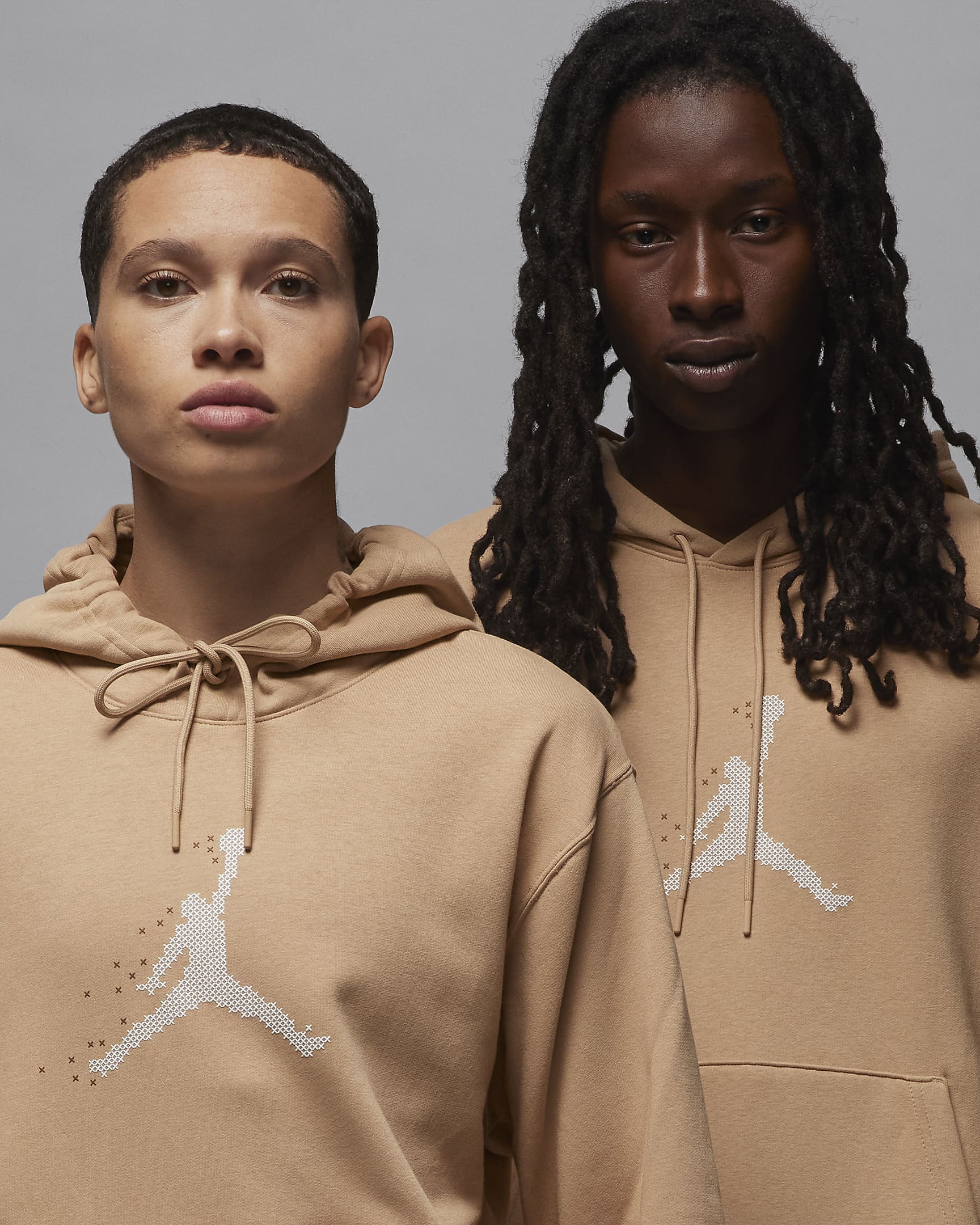 Jordan Essentials Festive Fleece Pullover Hoodie. Nike VN