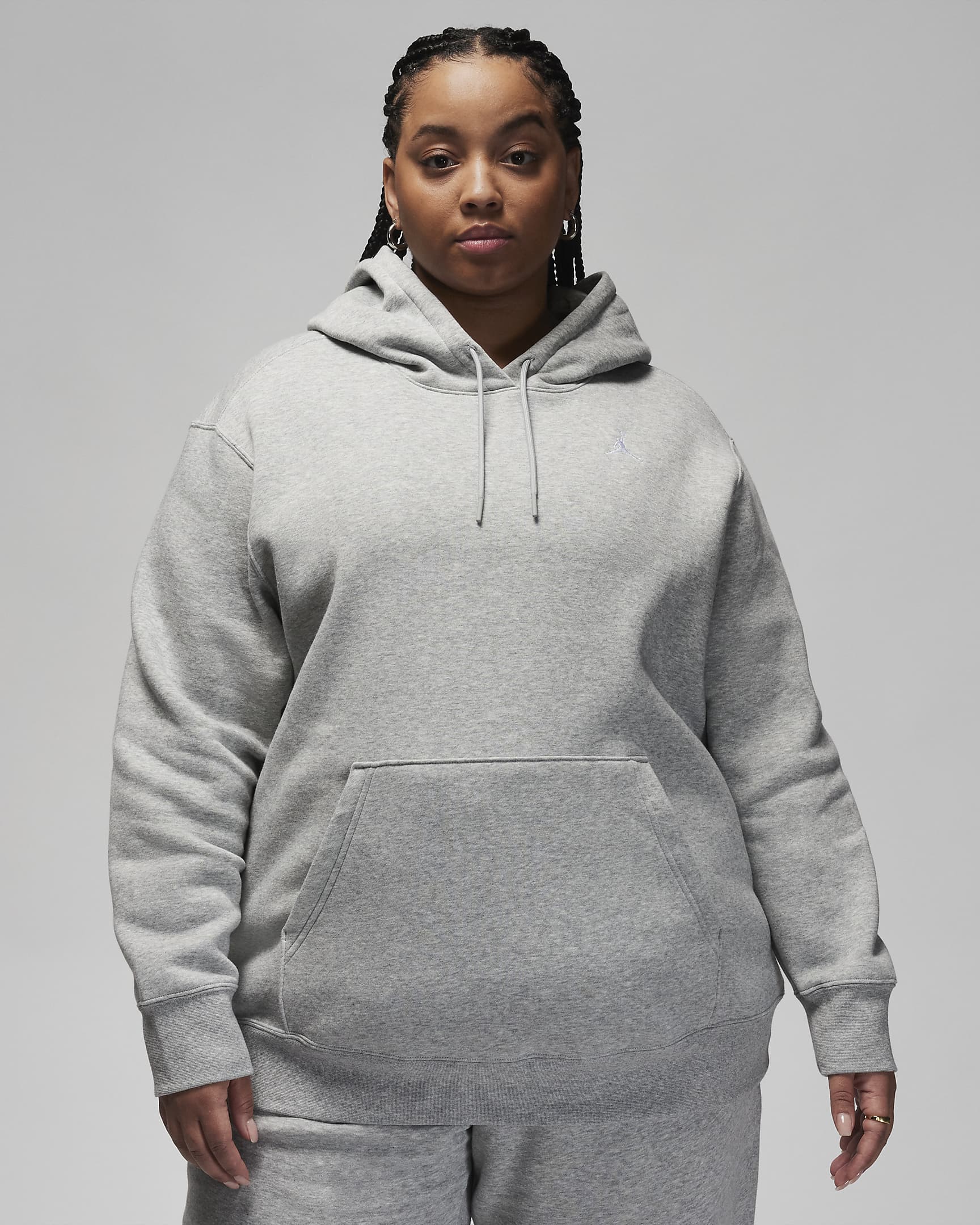 Jordan Brooklyn Fleece Women's Hoodie (Plus Size). Nike NZ