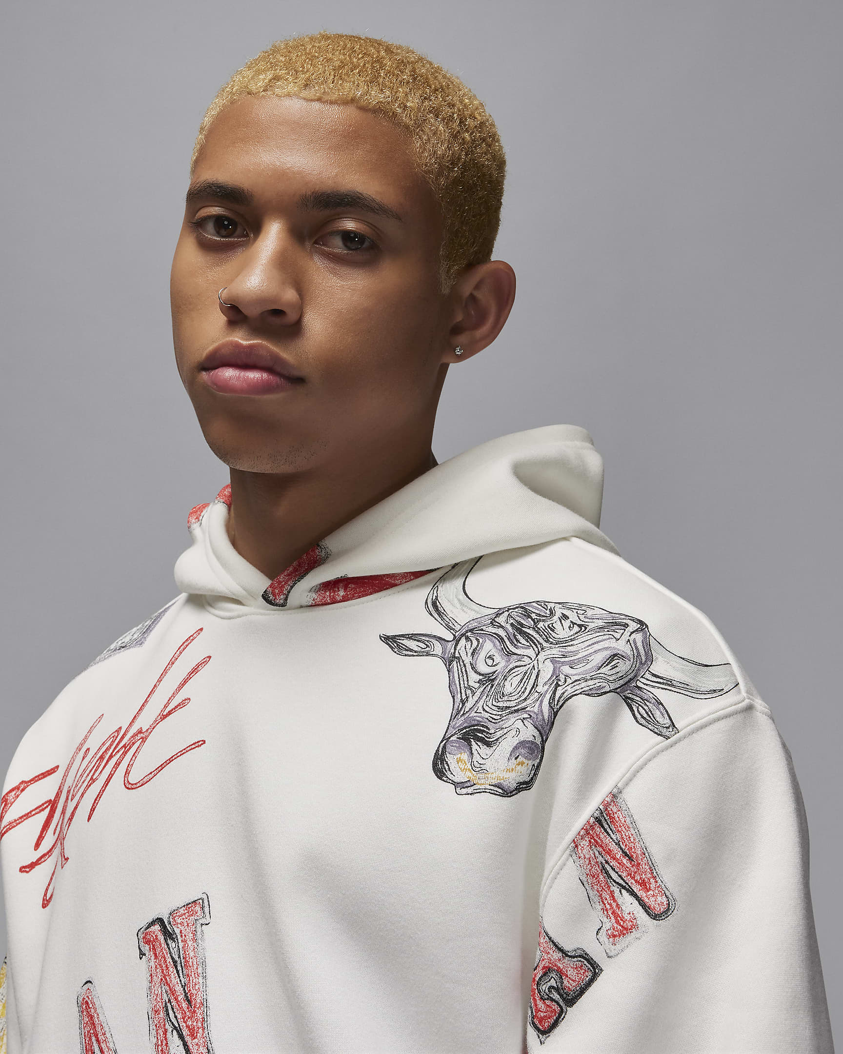 Jordan Brooklyn Fleece Men's Pullover Hoodie. Nike IN