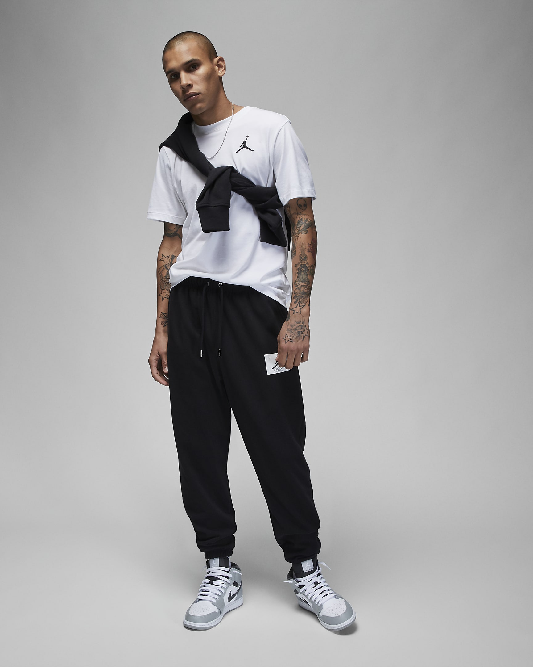 Jordan Flight Fleece Men's Tracksuit Bottoms. Nike ID