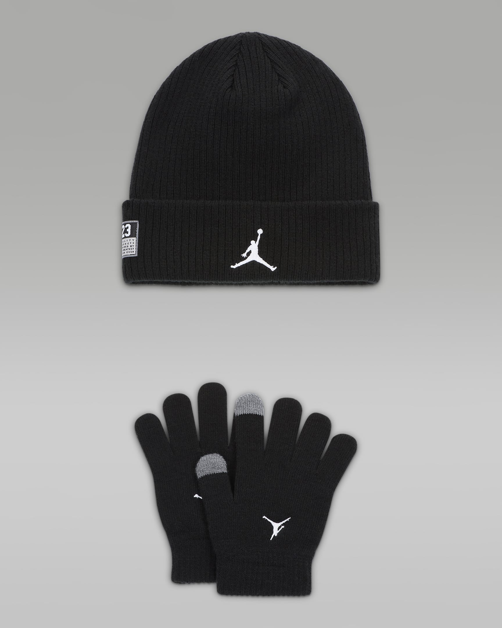 Jordan Big Kids' 2-Piece 23 Jersey Beanie Set. Nike.com