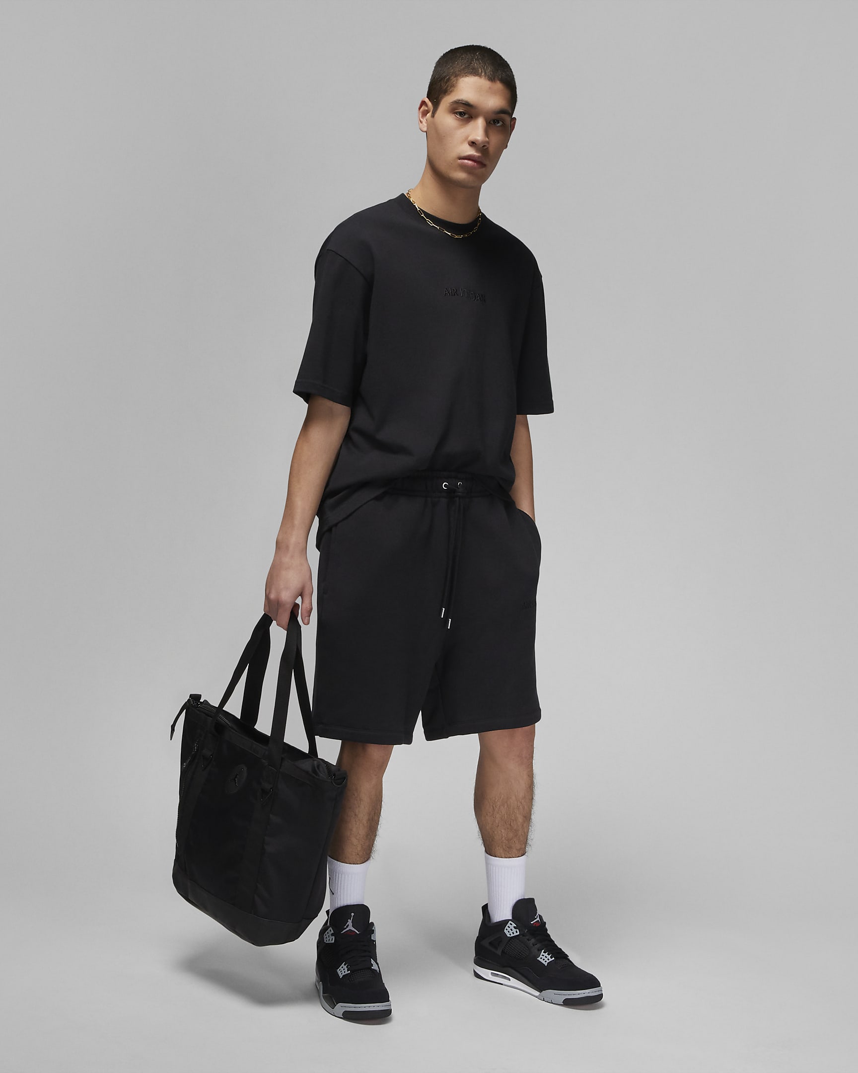 Air Jordan Wordmark Men's Fleece Shorts. Nike CZ