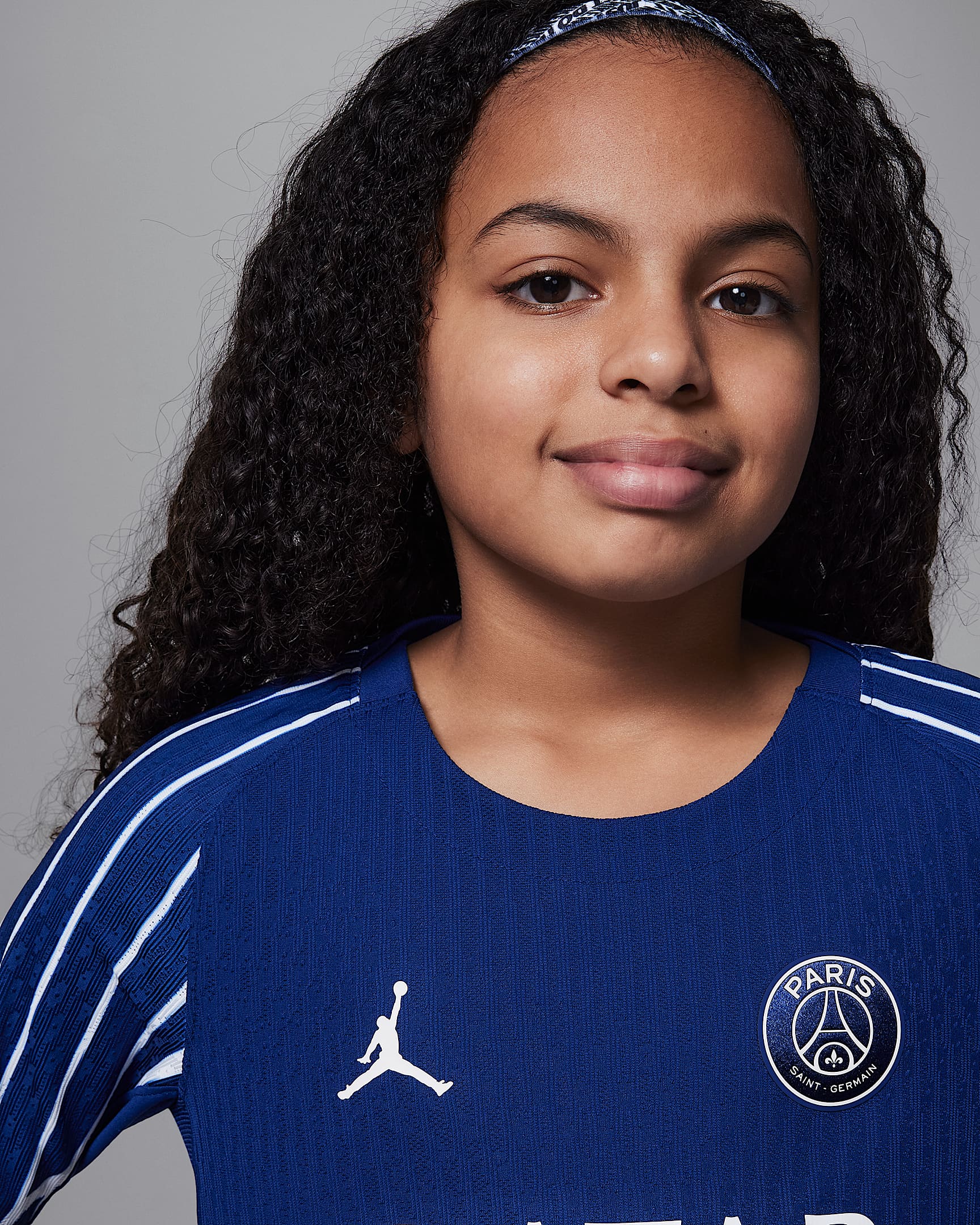 Paris Saint-Germain 2024/25 Match Fourth Big Kids' Jordan Dri-FIT ADV Soccer Authentic Long ...