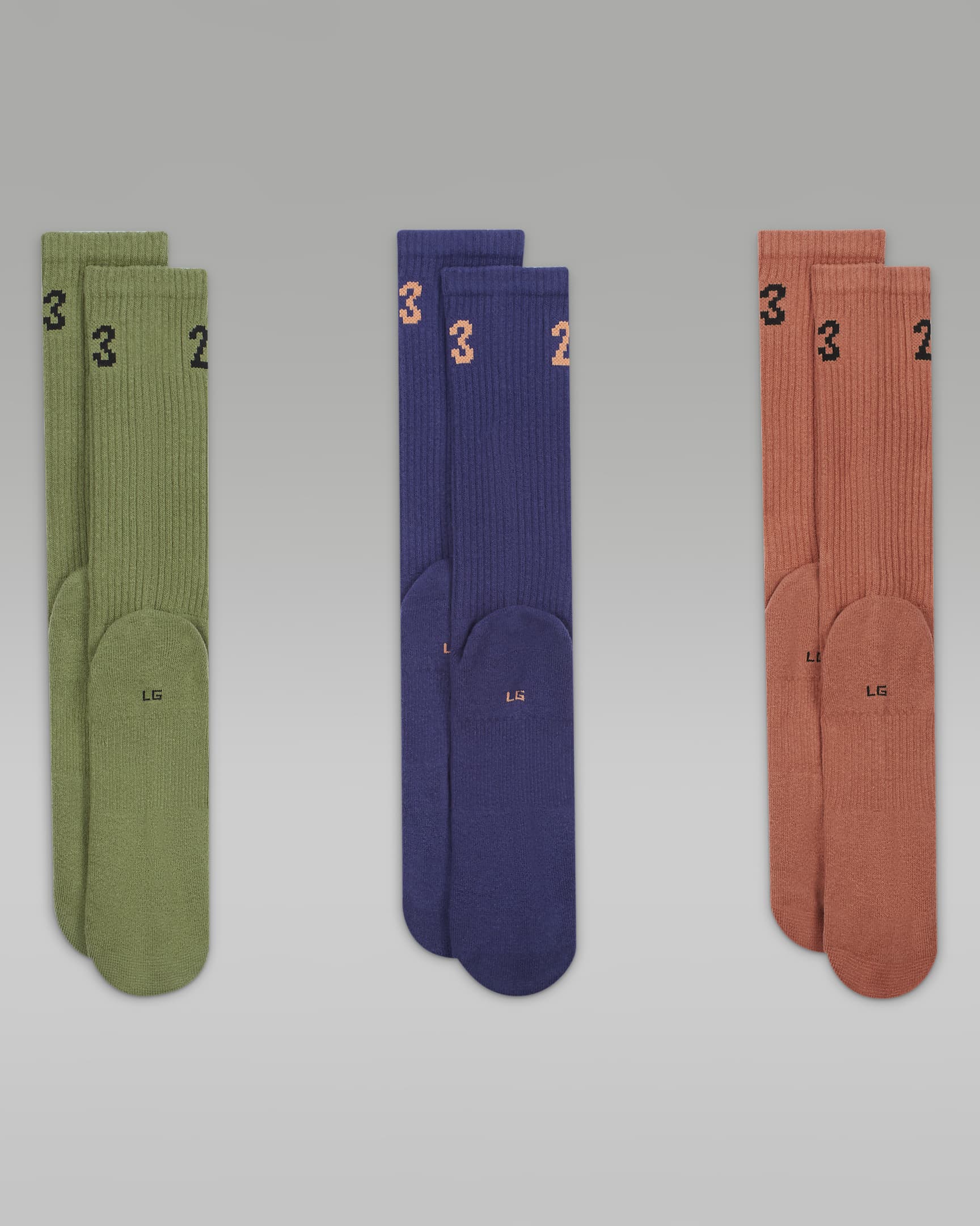 Jordan Essentials Crew Socks (3 Pairs). Nike UK