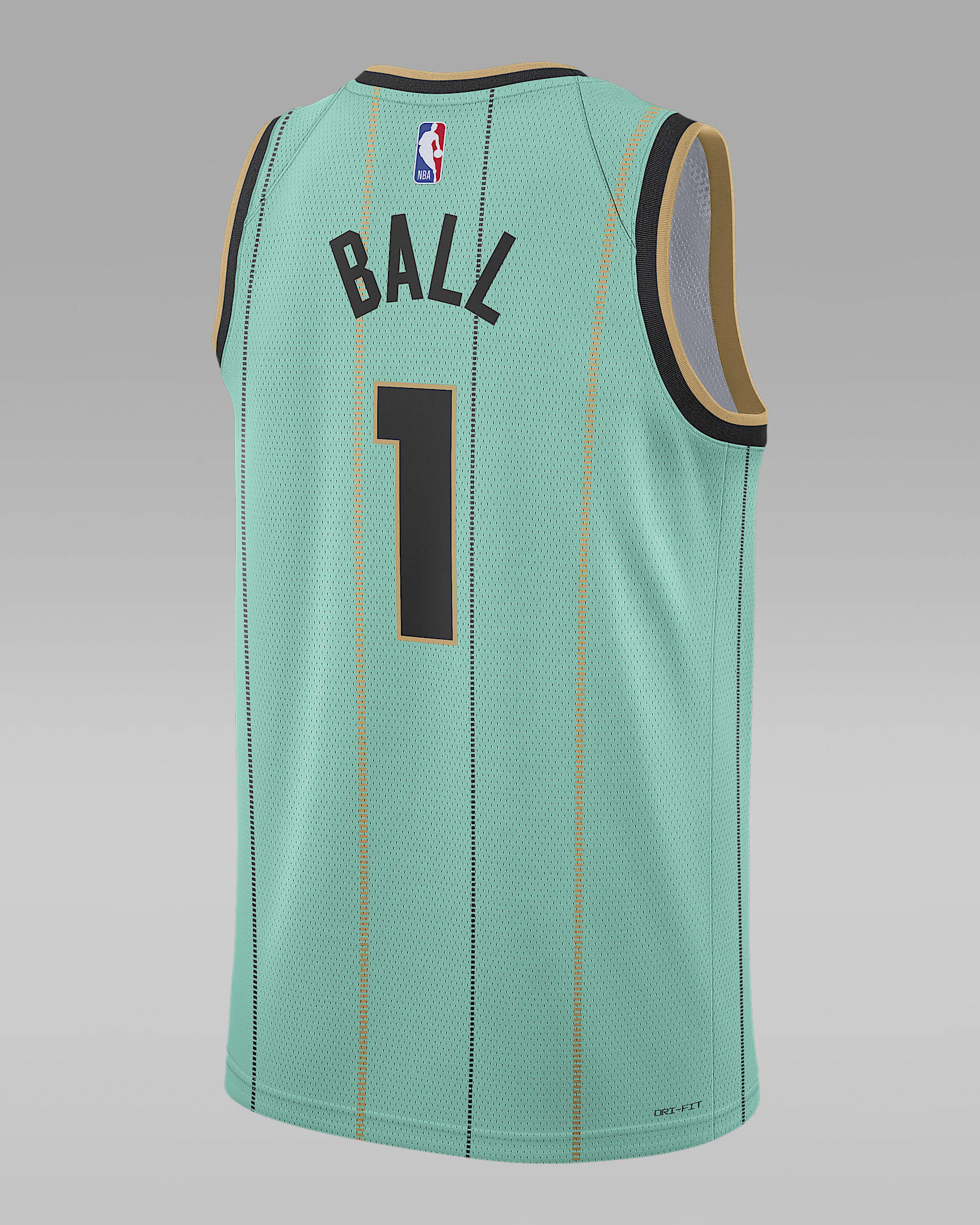 Jersey Jordan Dri-FIT de la NBA Swingman para hombre LaMelo Ball Charlotte Hornets 2024/25 City ...