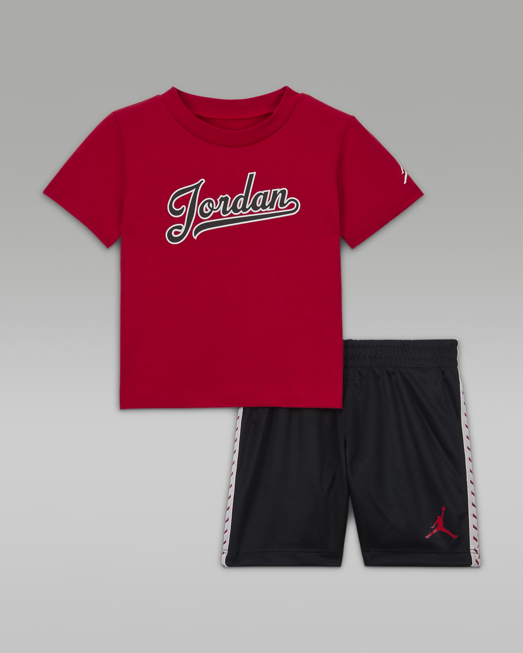 Jordan MJ Flight MVP Baby (12–24M) Mesh Shorts Set. Nike UK
