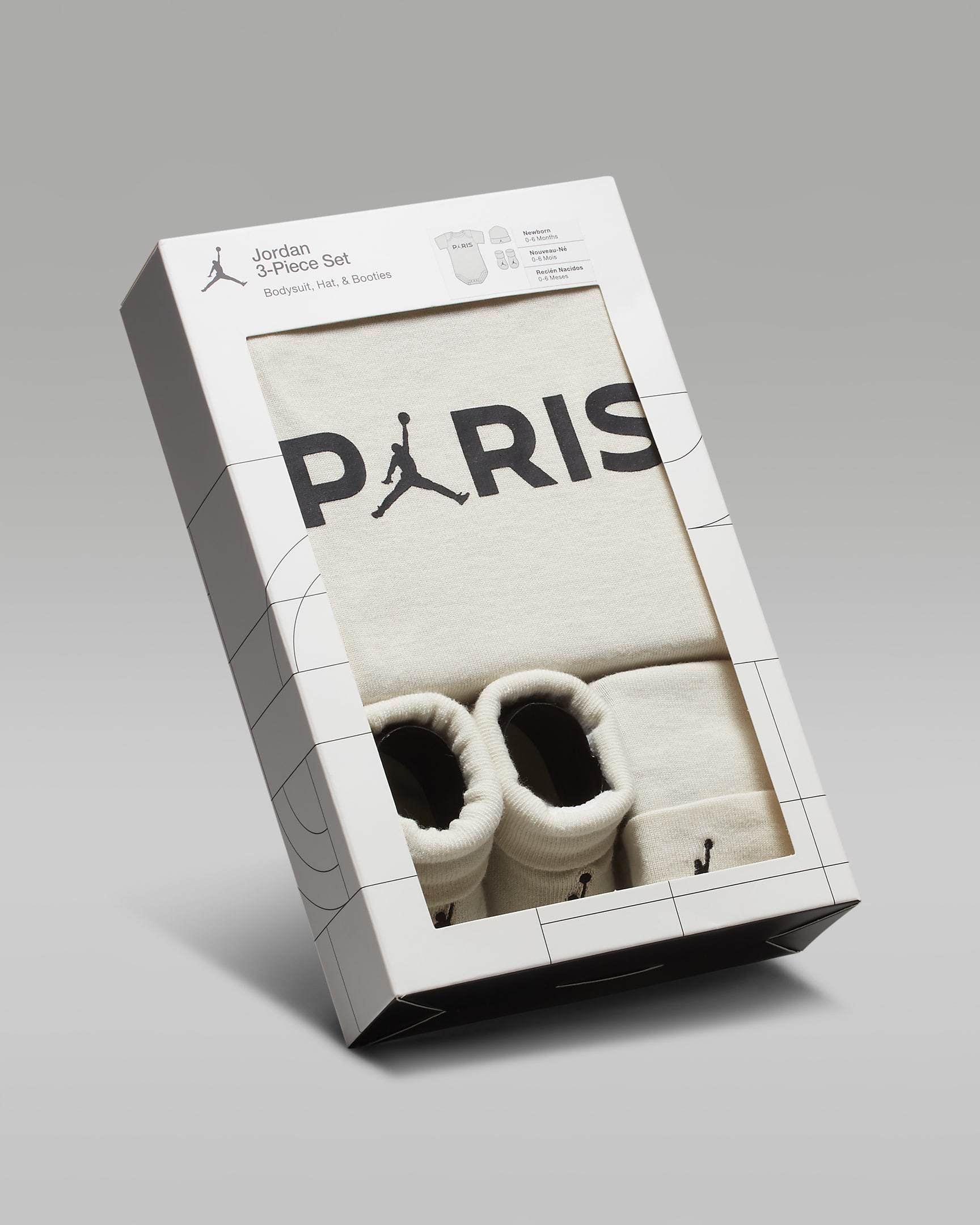 Jordan Paris Saint-Germain 3-Piece Boxed Set Baby 3-Piece Bodysuit Set ...