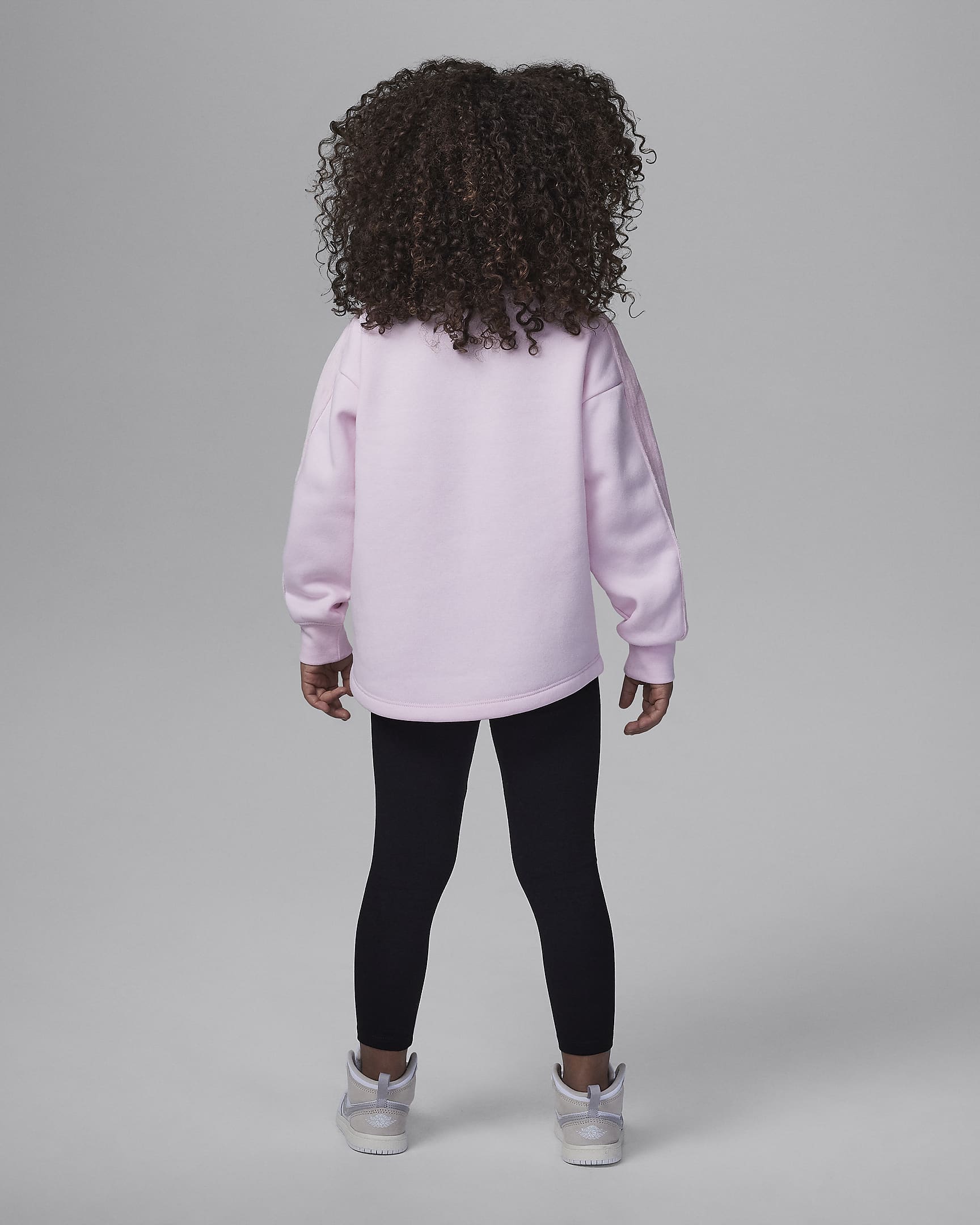 Jordan Soft Touch Mixed Crew Set Younger Kids' 2-Piece Leggings Set ...