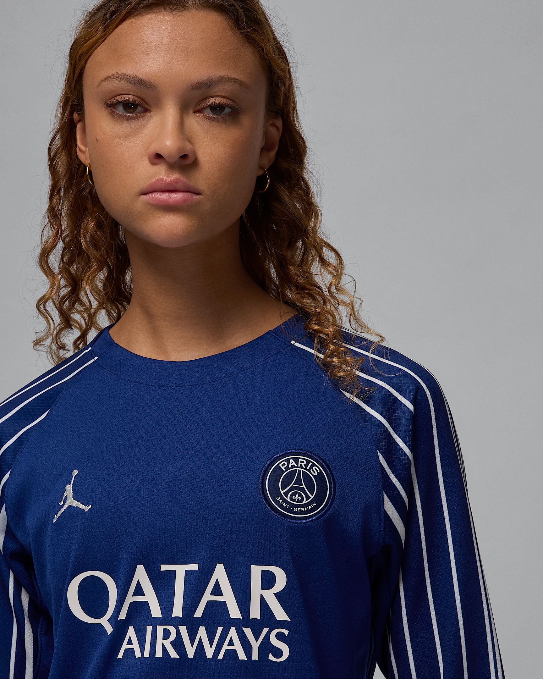 Paris Saint-Germain 2024/25 Stadium Fourth Women's Jordan Dri-FIT Soccer Replica Long-Sleeve ...