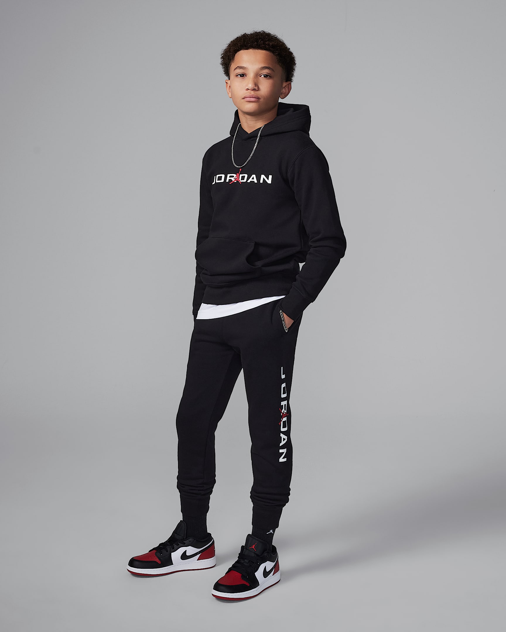 Fleecebyxor Jordan Baseline för ungdom. Nike SE