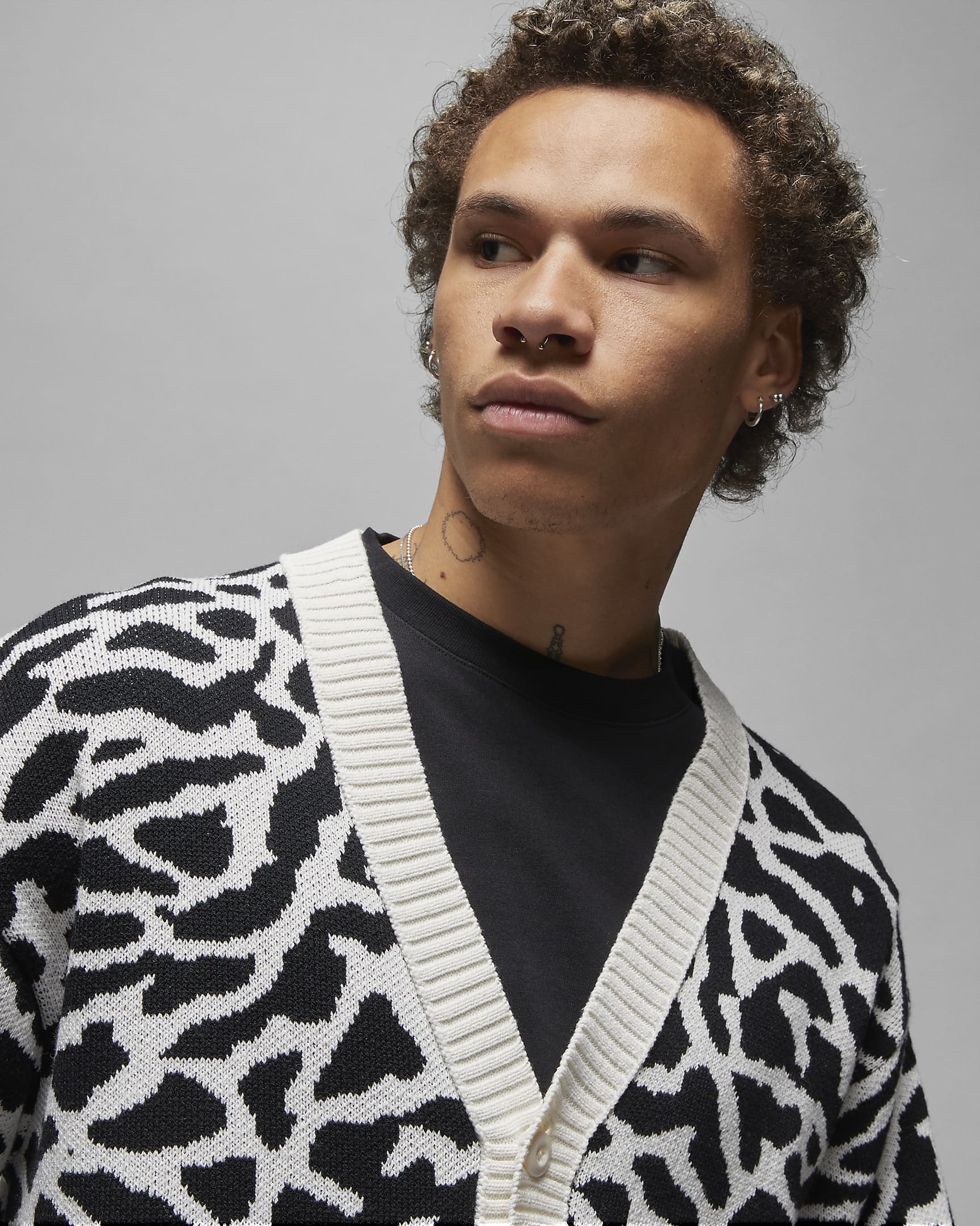 Jordan Flight Heritage Men's Cardigan. Nike IN