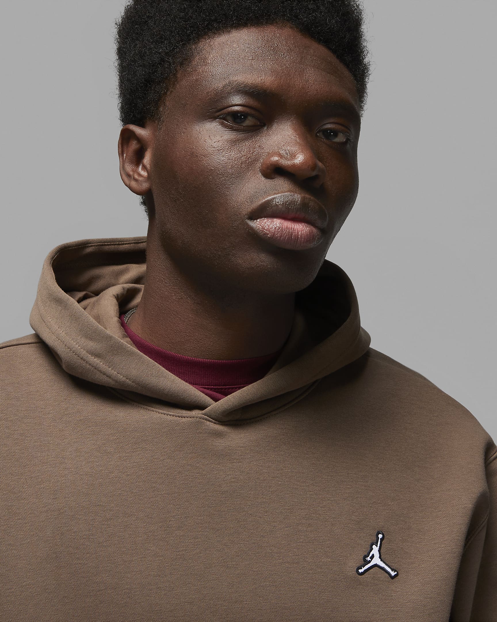 Jordan Brooklyn Fleece Men's Pullover Hoodie. Nike LU