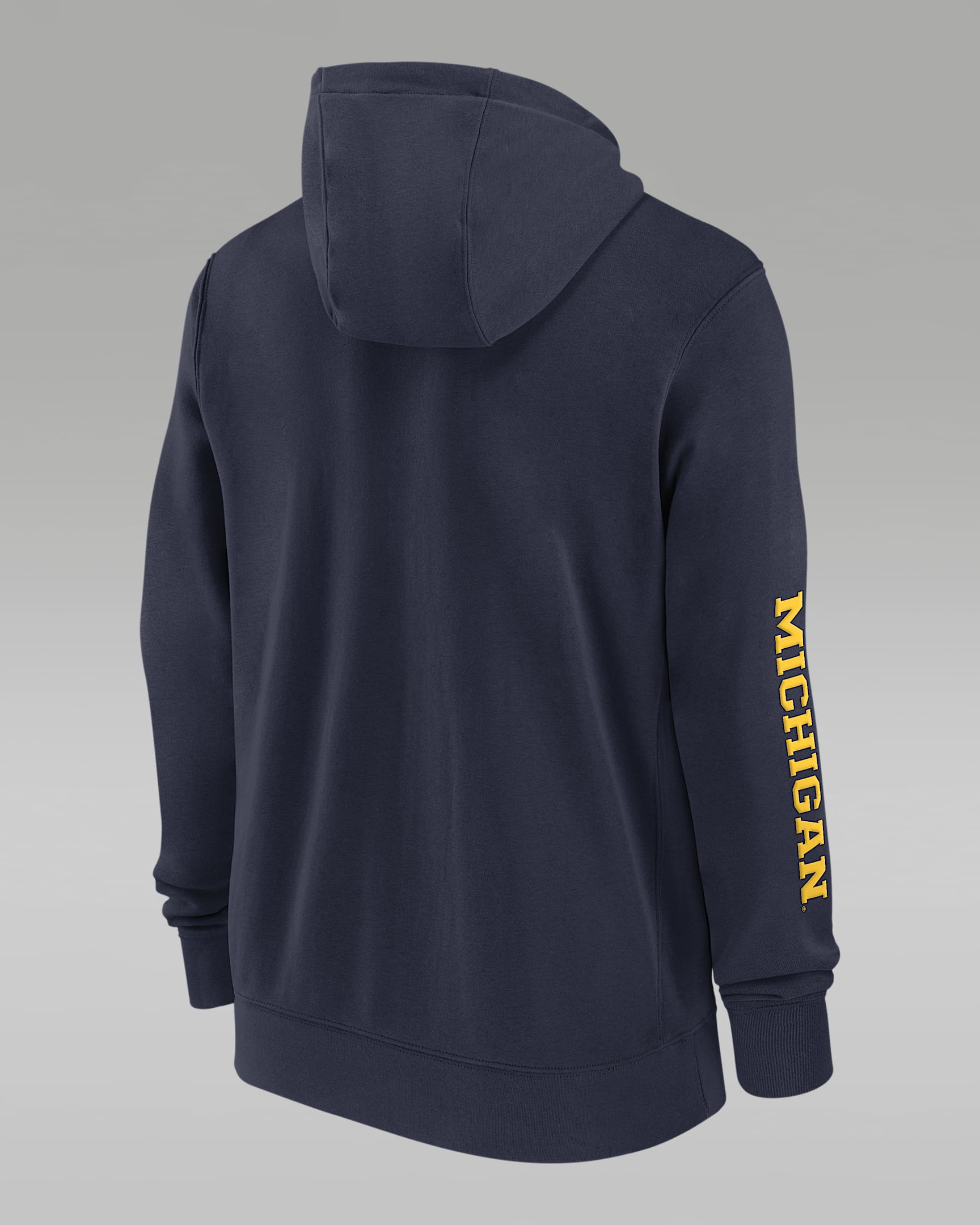 Michigan Wolverines Sideline Team Issue Men's Jordan College Full-Zip Hoodie. Nike.com