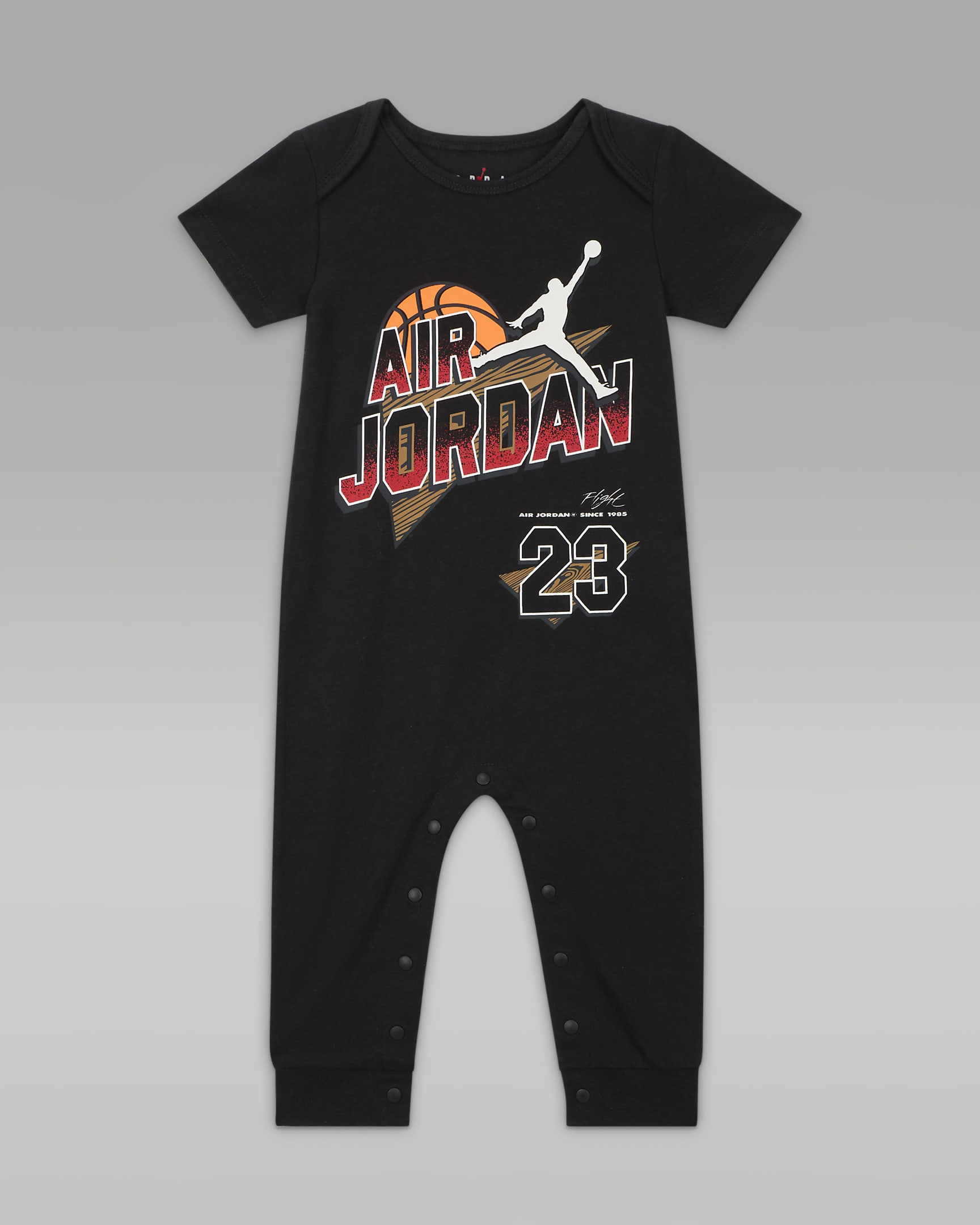 Macacão com grafismo Air Jordan Flight para bebé (12-24 meses). Nike PT