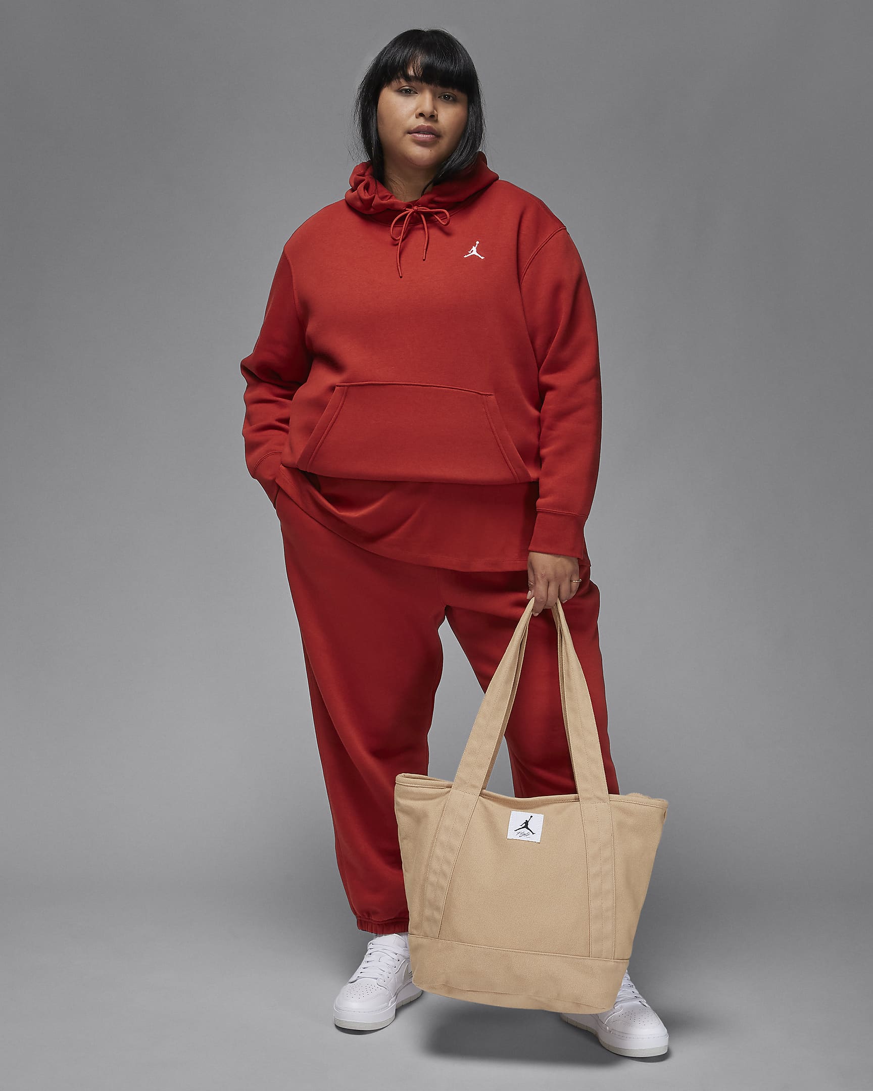 Jordan Brooklyn Fleece Women's Hoodie (Plus Size). Nike NL