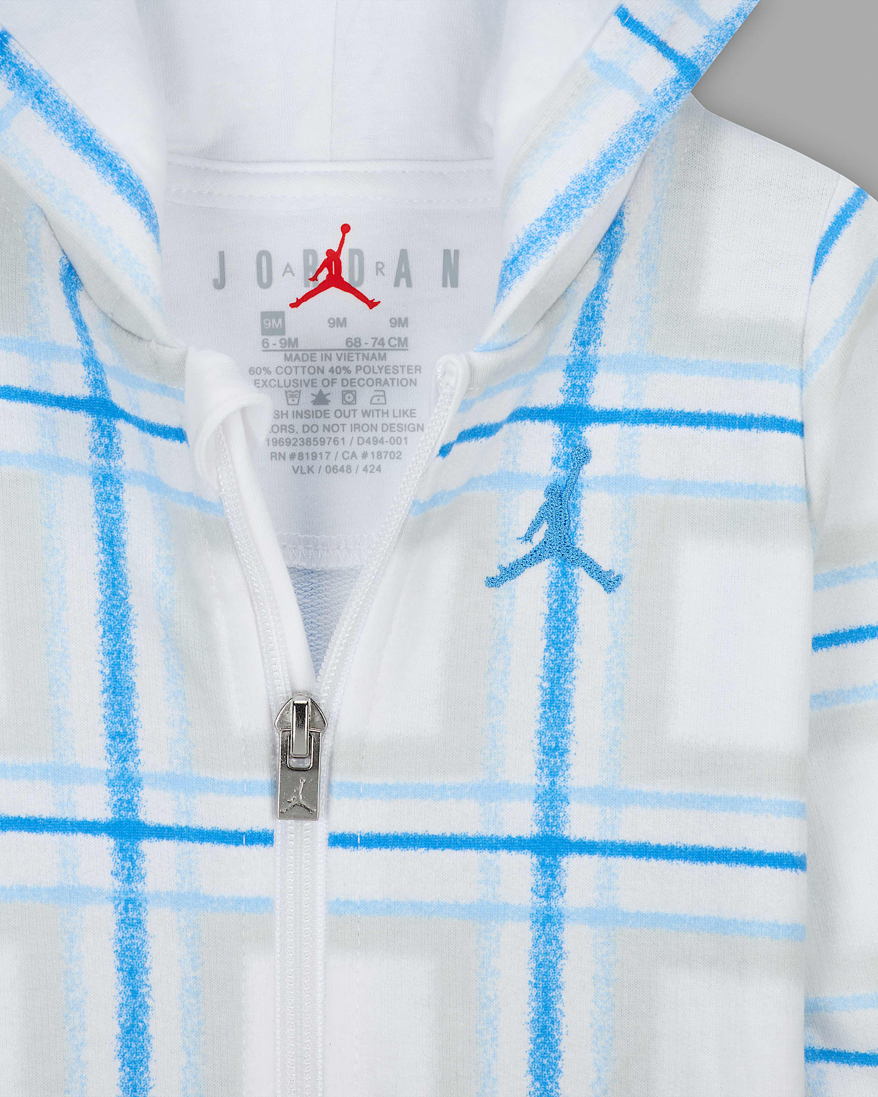 Jordan Brooklyn Essentials Baby (0–9M) Festive Overalls. Nike UK