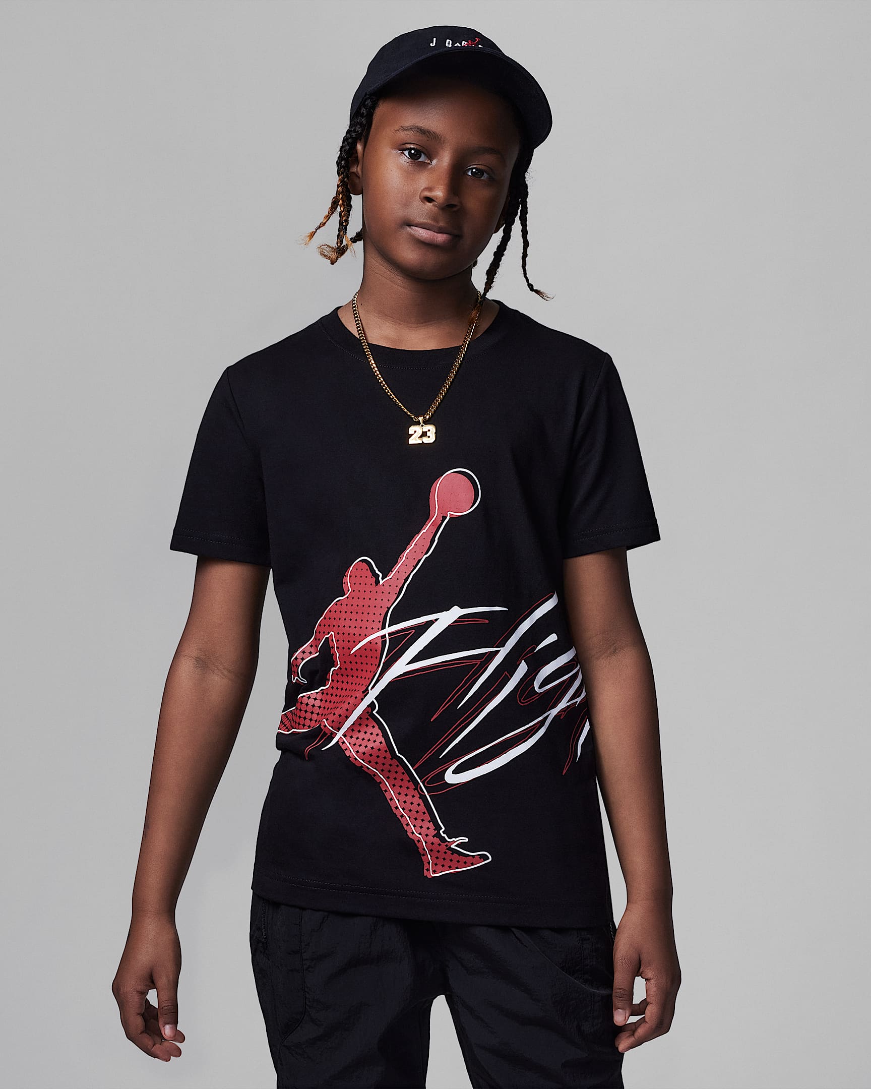 Tee-shirt Jordan Halftone Flight Tee pour ado (garçon). Nike LU